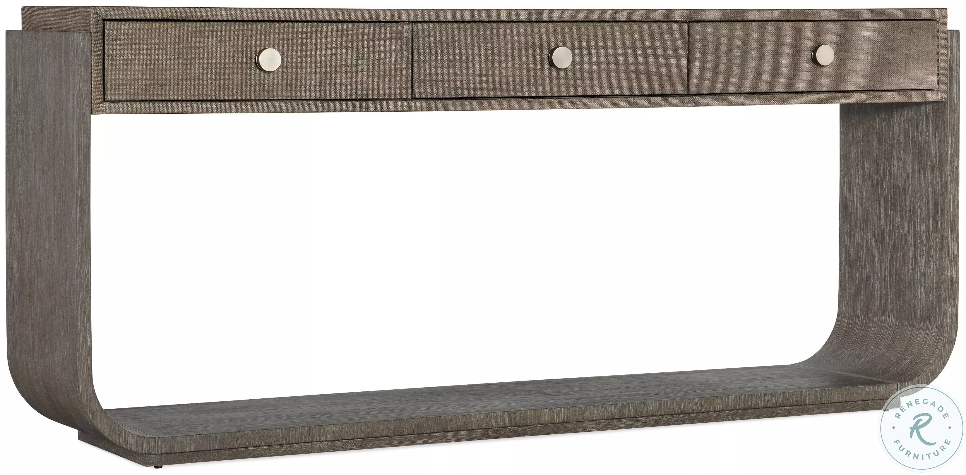 Modern Mood Dark Brown 3 Drawer Console Table From Home Gallery Stores ...