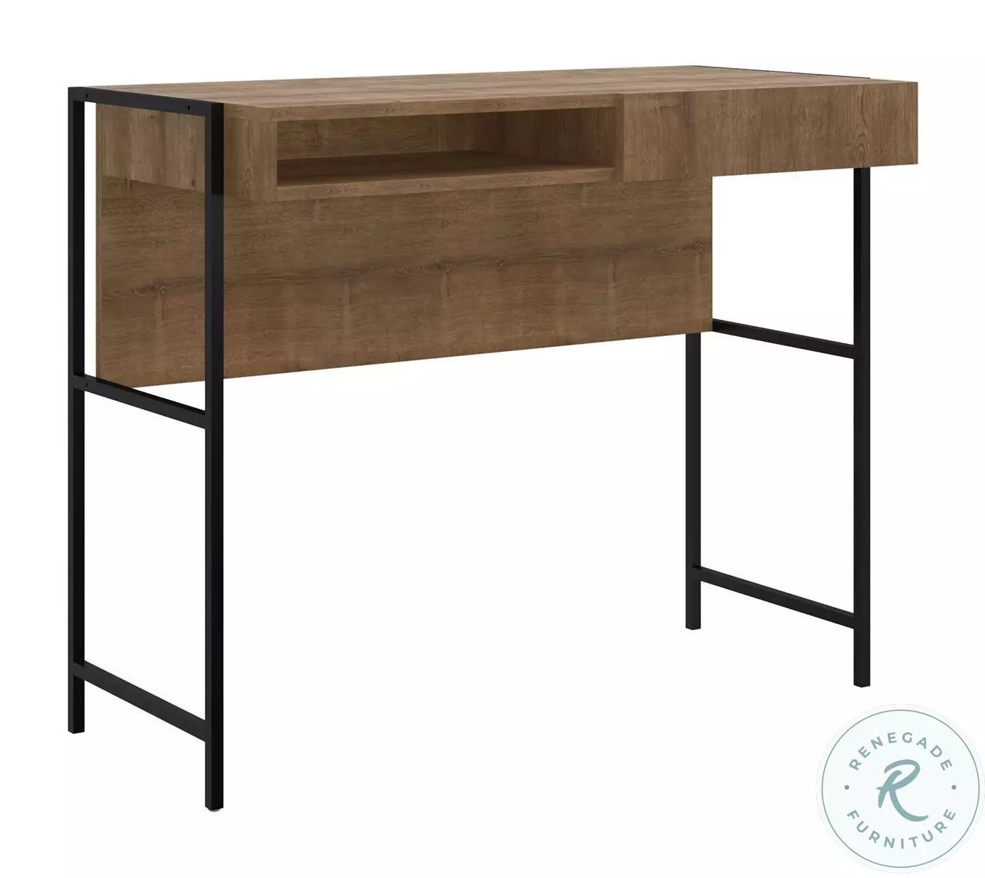 Clark Walnut 37" Storage Office Desk From Casabianca Home | Coleman ...