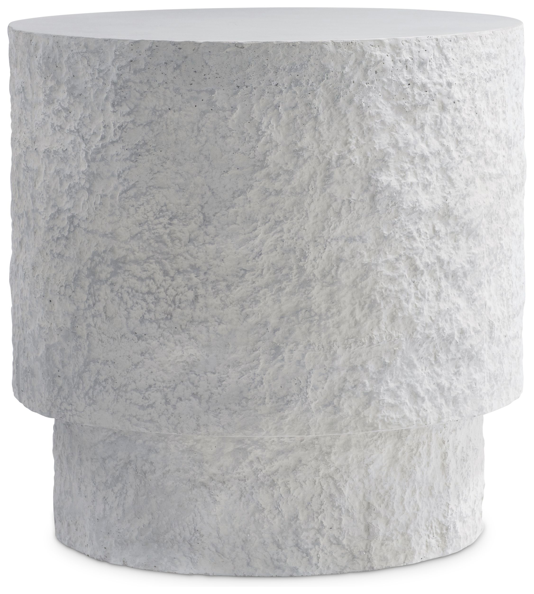 Pincio Gray Round Side Table from Bernhardt Furniture | Coleman Furniture