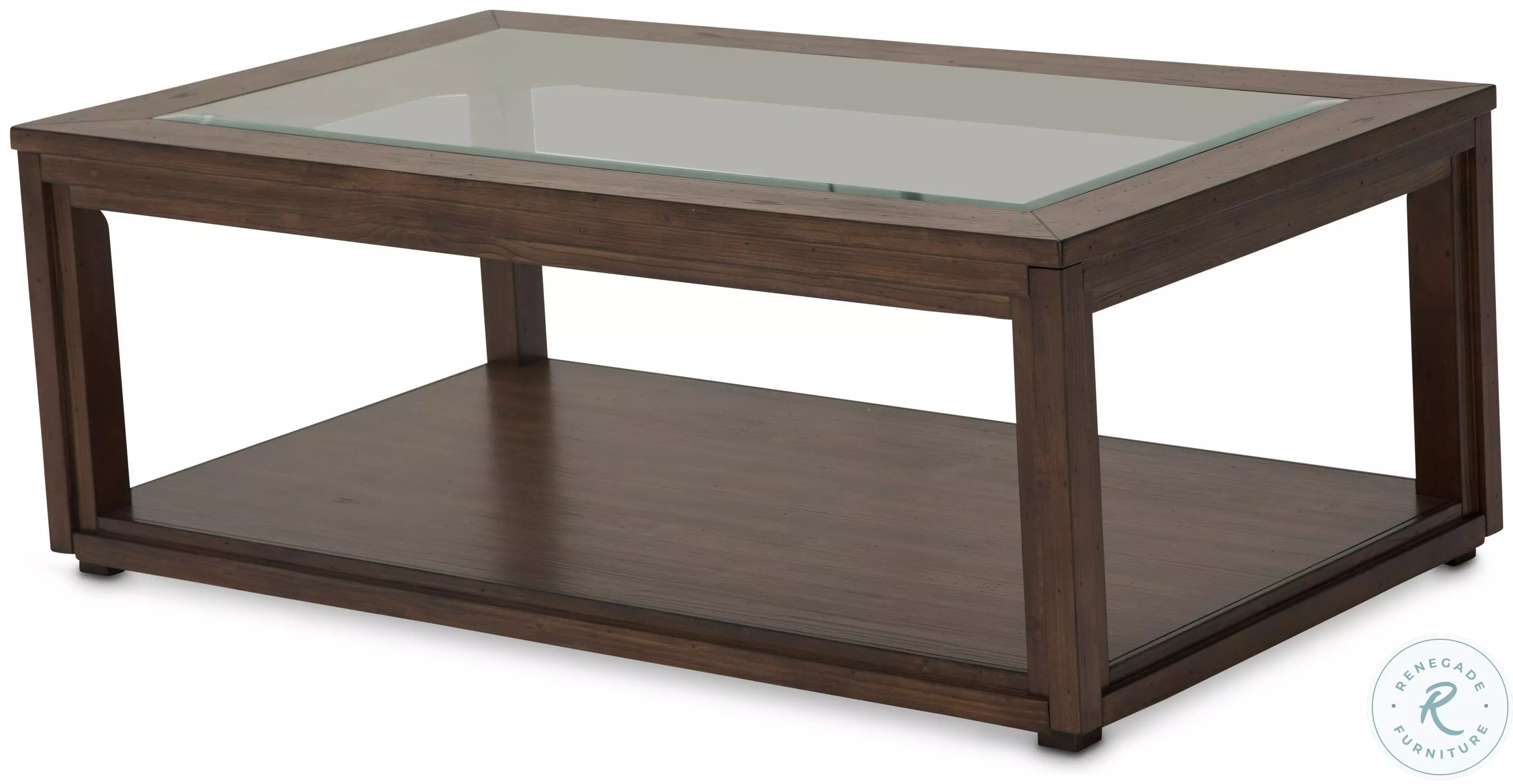 Carrington Rustic Ranch Rectangular Cocktail Table From Casa Luxe ...