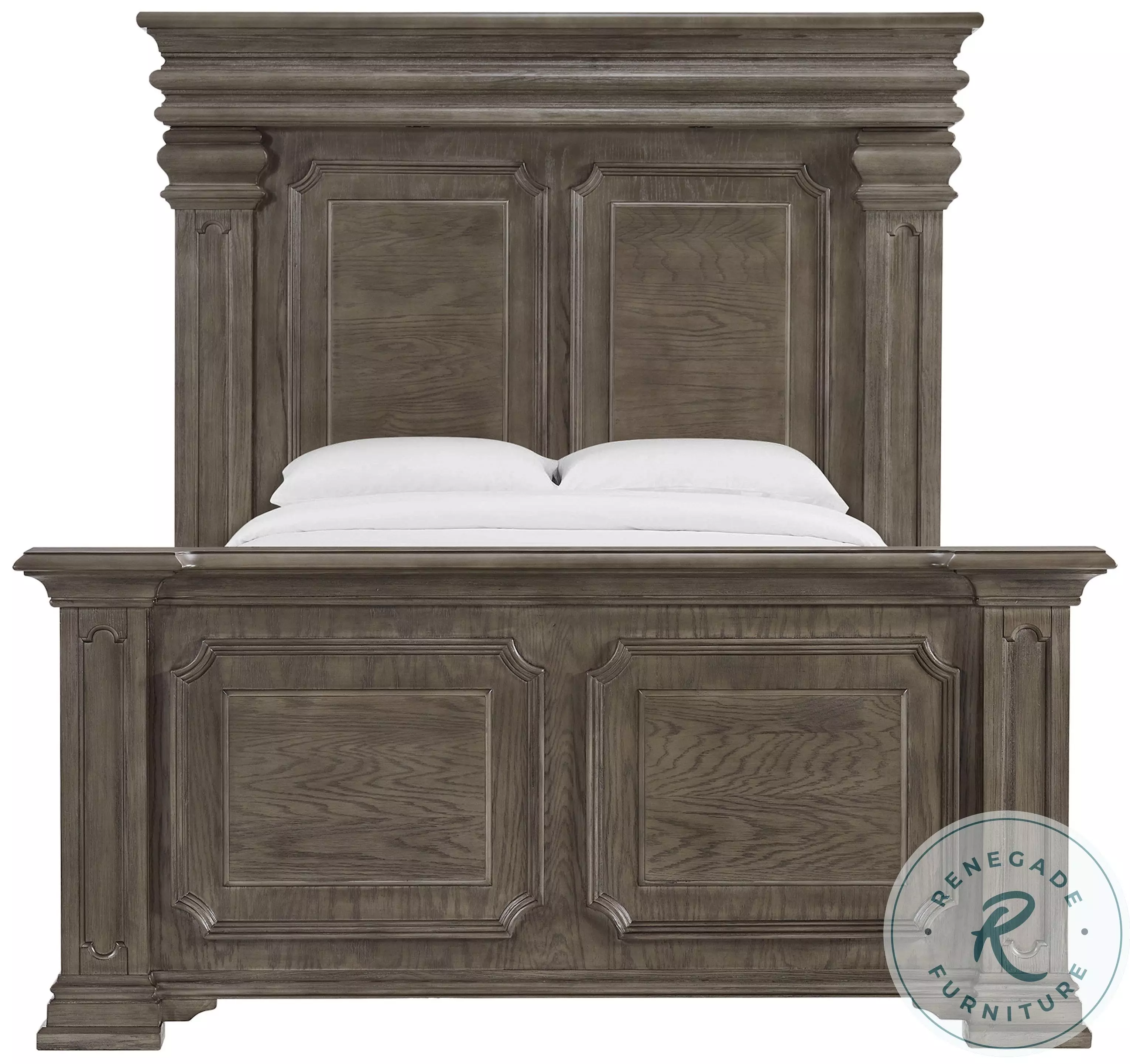 Paterson Grey Queen Panel Bed From Picket House Furnishings | Coleman ...