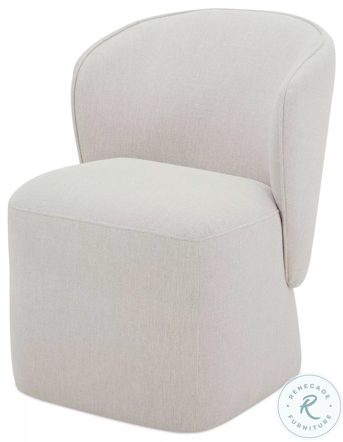 Larson Gray Swivel Dining Chair From Moes Home | Coleman Furniture