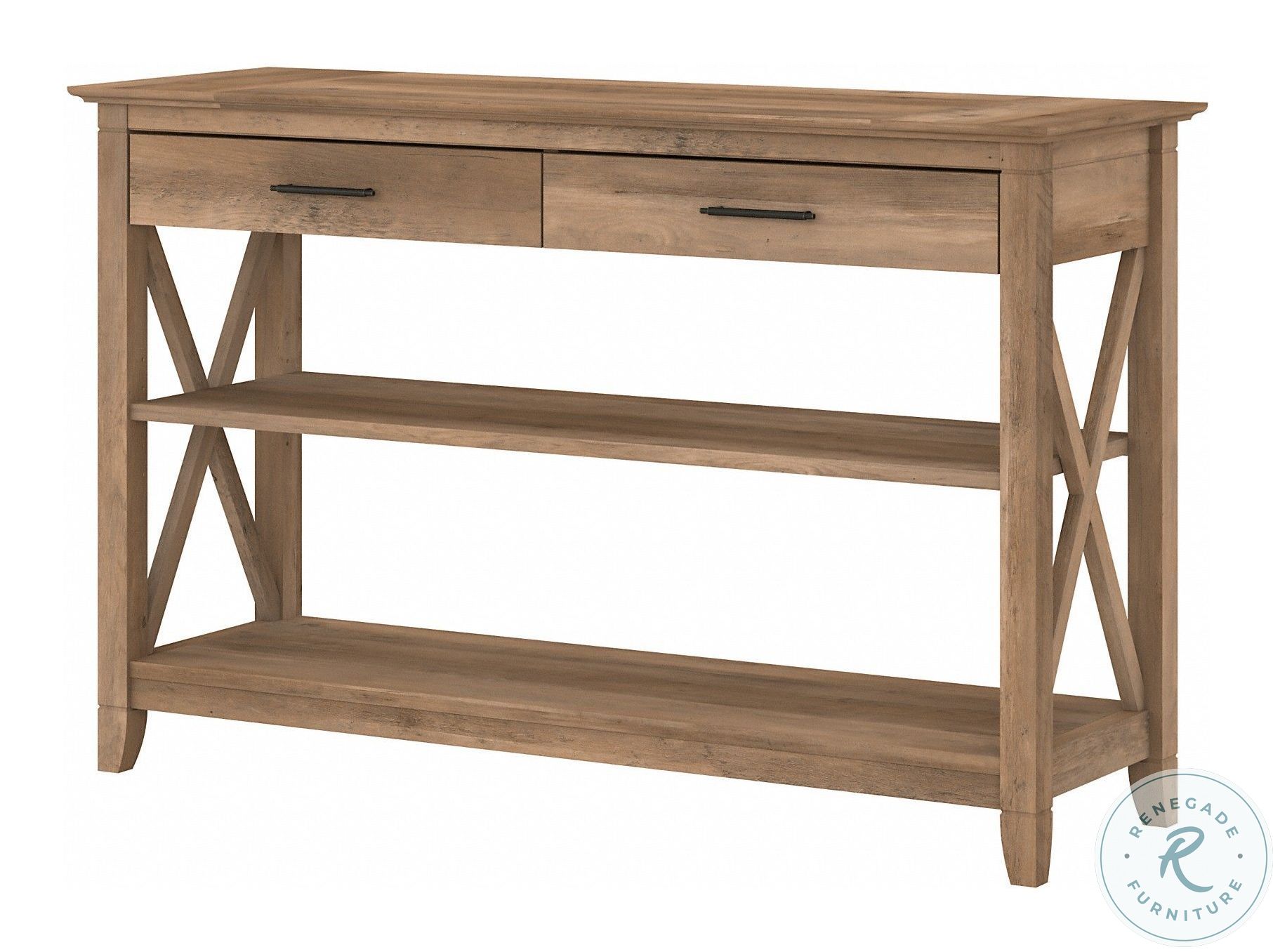 Key West Reclaimed Pine Console Table From Bush Furniture | Coleman ...