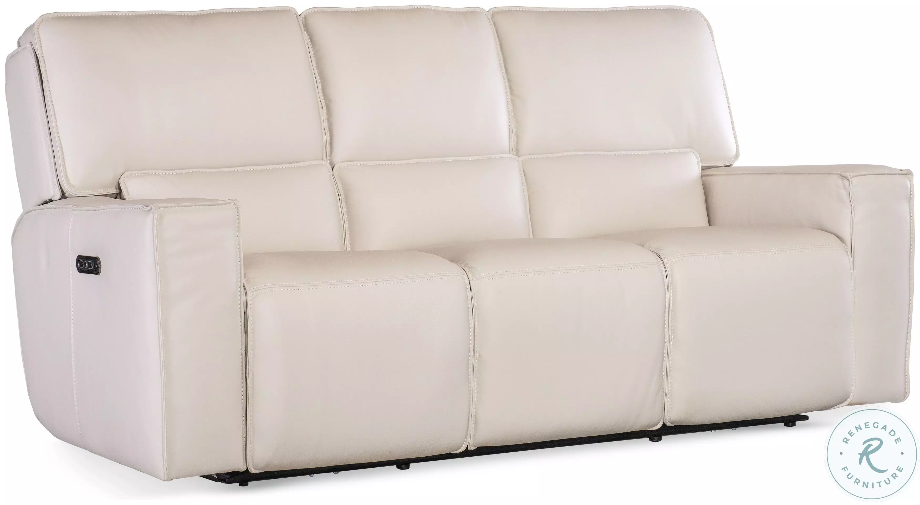 Miles Gray Leather Zero Gravity Power Reclining Sofa With Power ...
