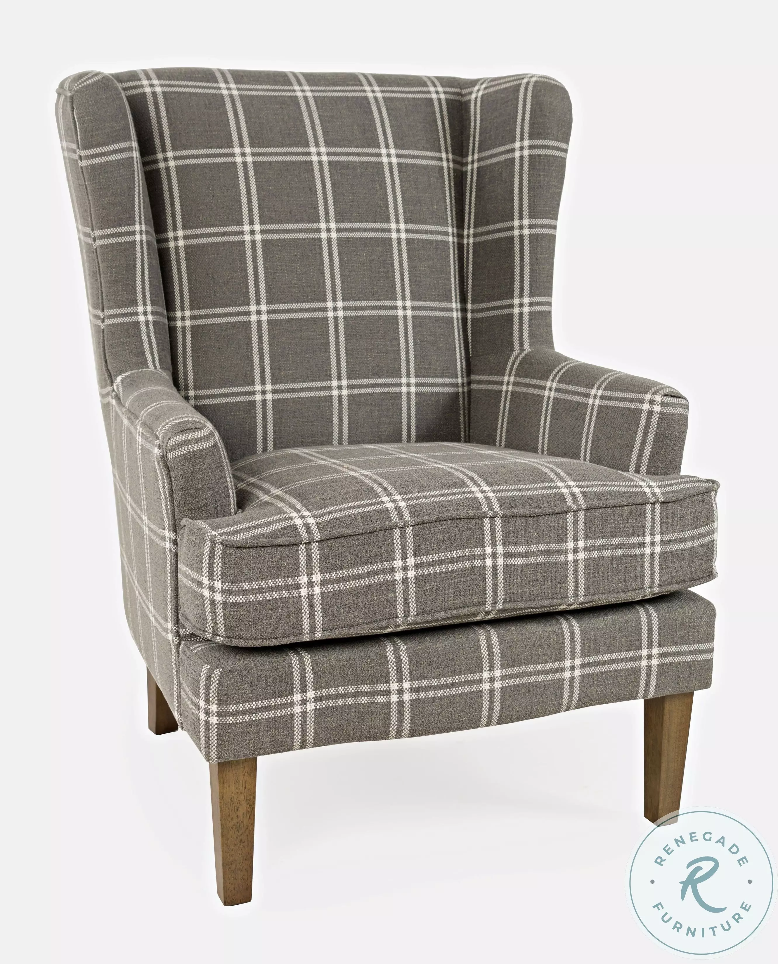 LaCroix Graphite Accent Chair From Jofran | Coleman Furniture