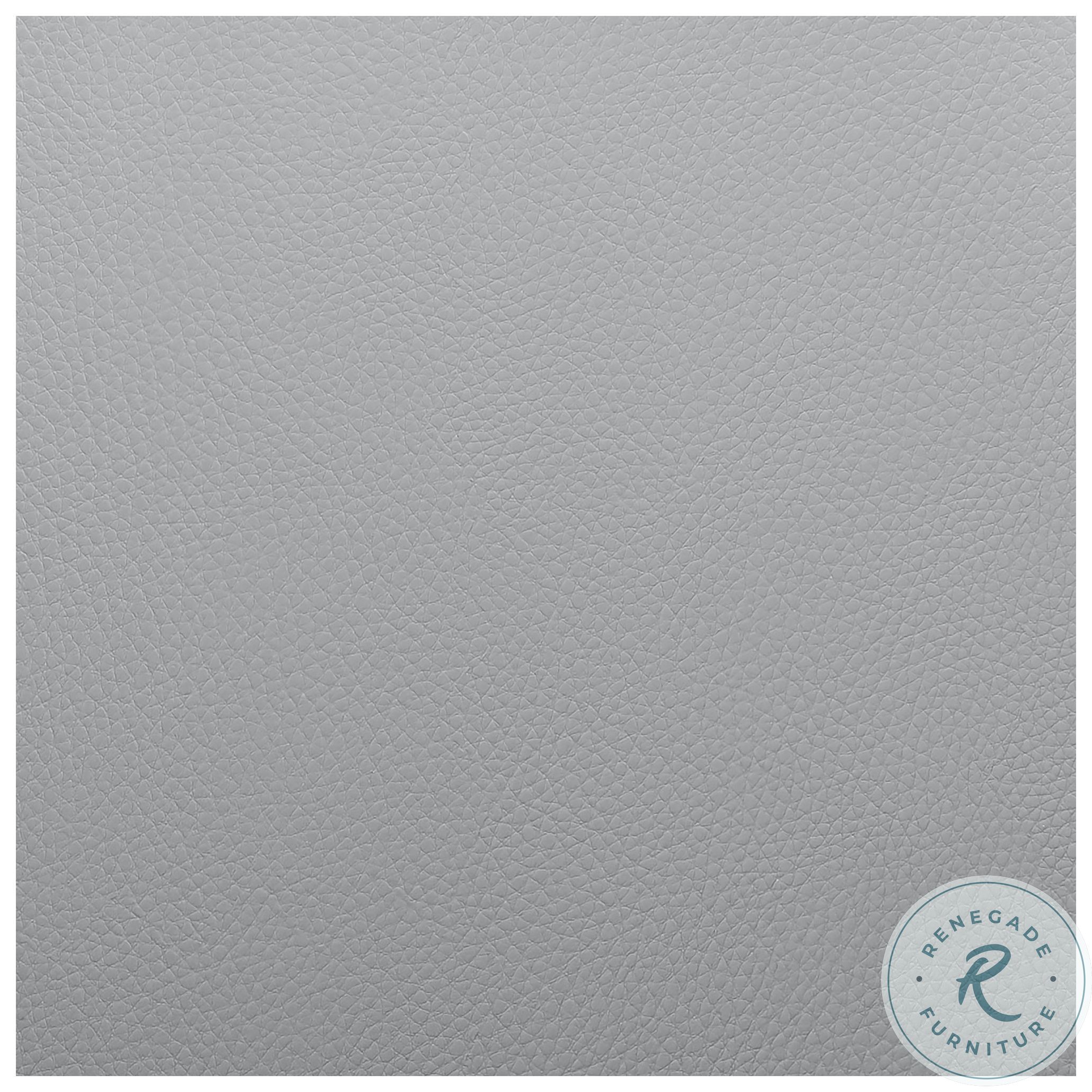 Adalyn Gray Faux Leather And Black Wood Dining Chair From Armen Living ...