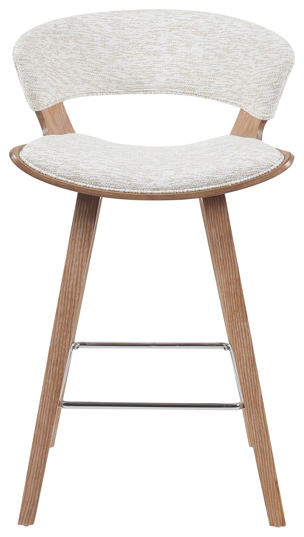 Jagger Oatmeal Upholstered Counter Height Stool from Armen Living ...