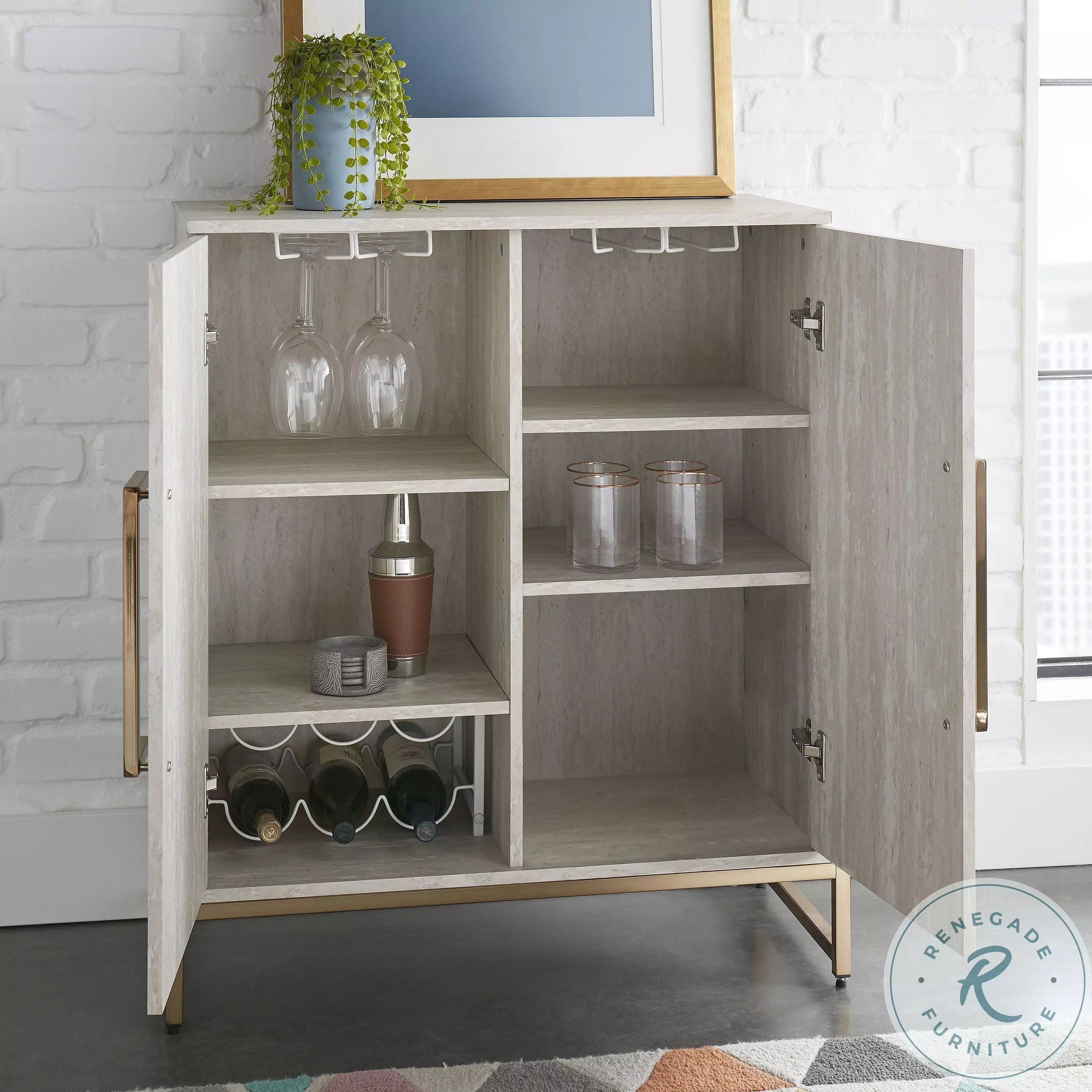 Drinks cabinet silver store