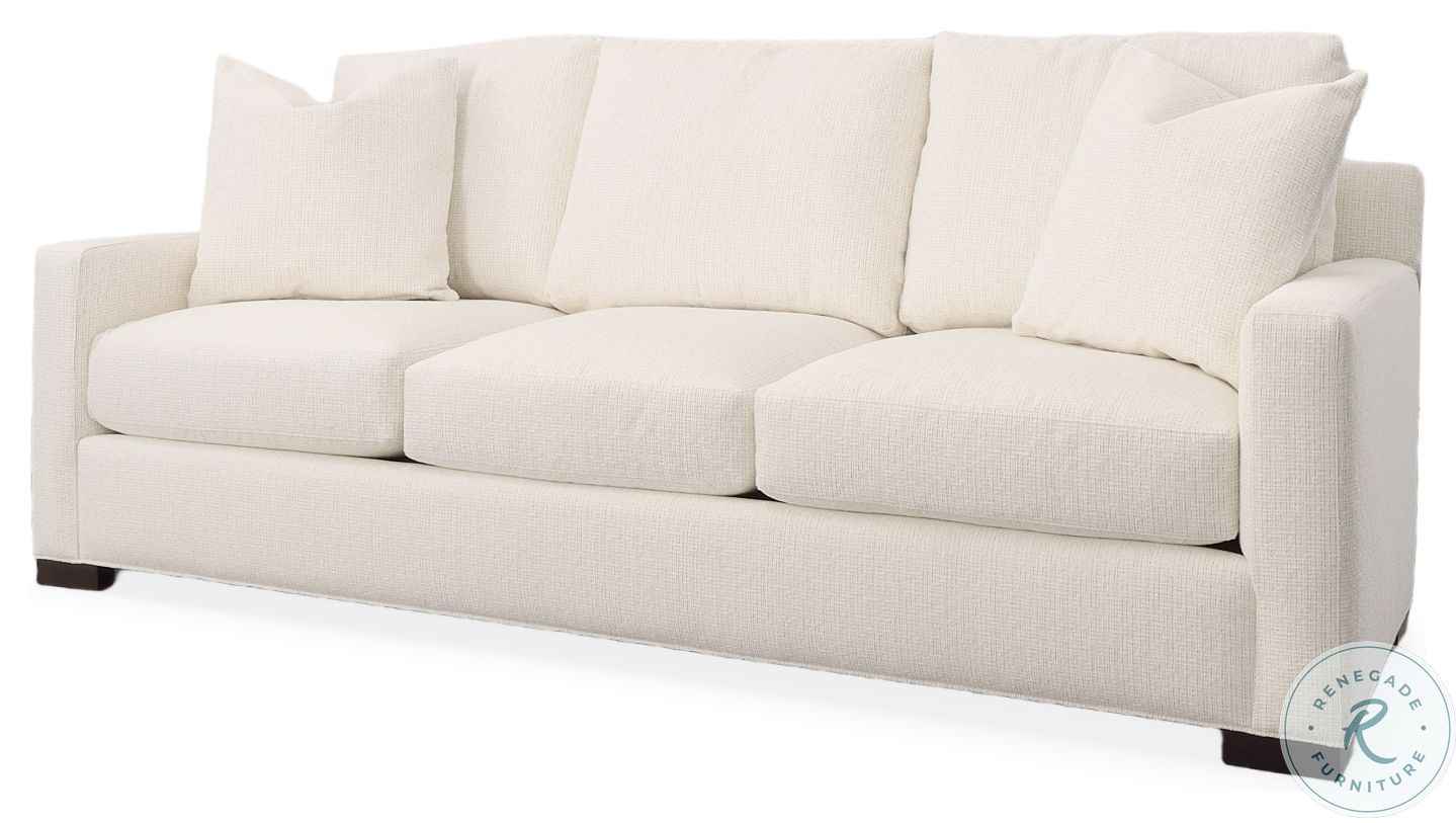 Cornerstone Off White 93" Sofa with 2 Pillows From Century Furniture ...