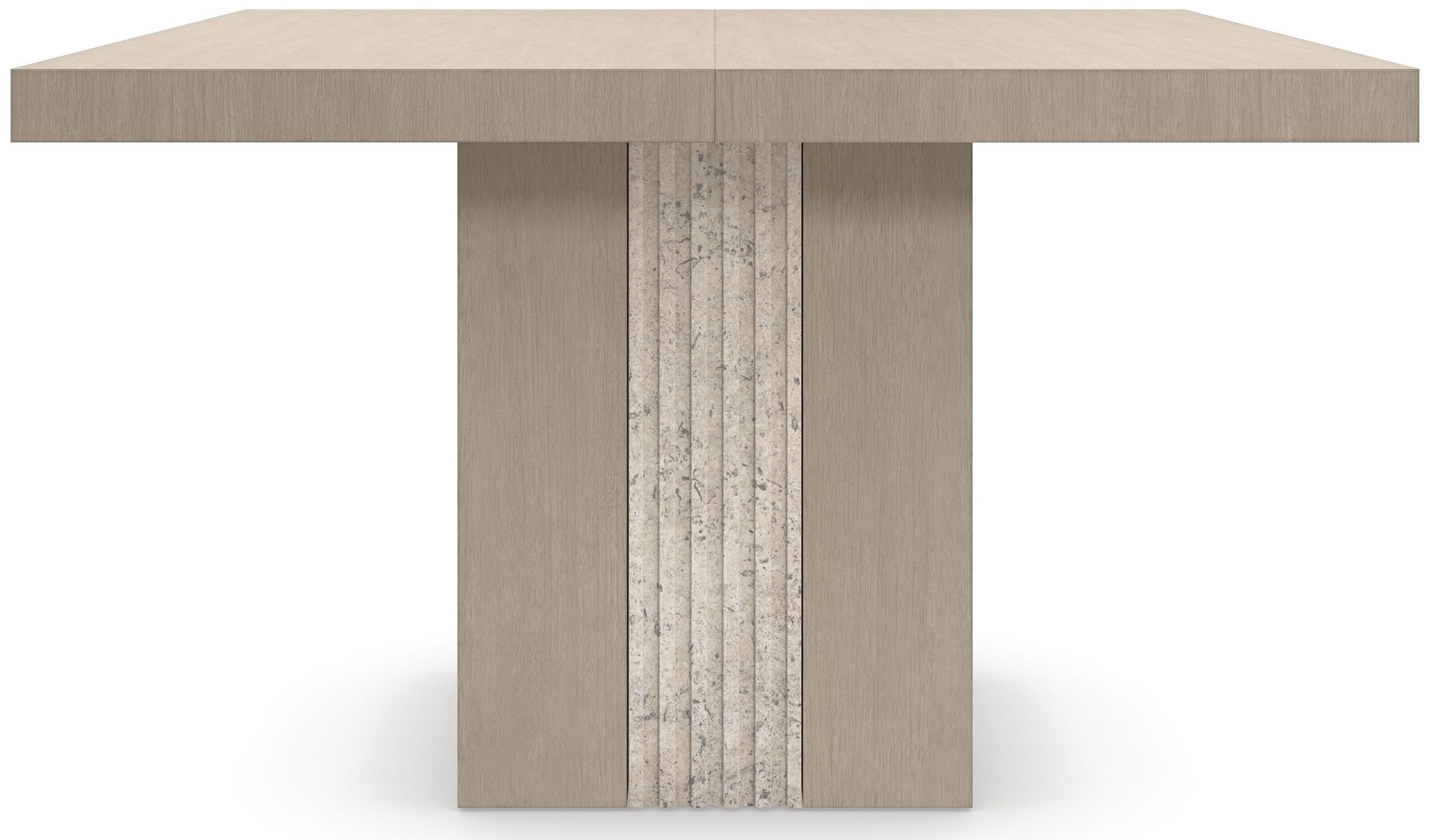 Unity Sun Drenched Oak 96" Extendable Rectangular Dining Table Caracole ...