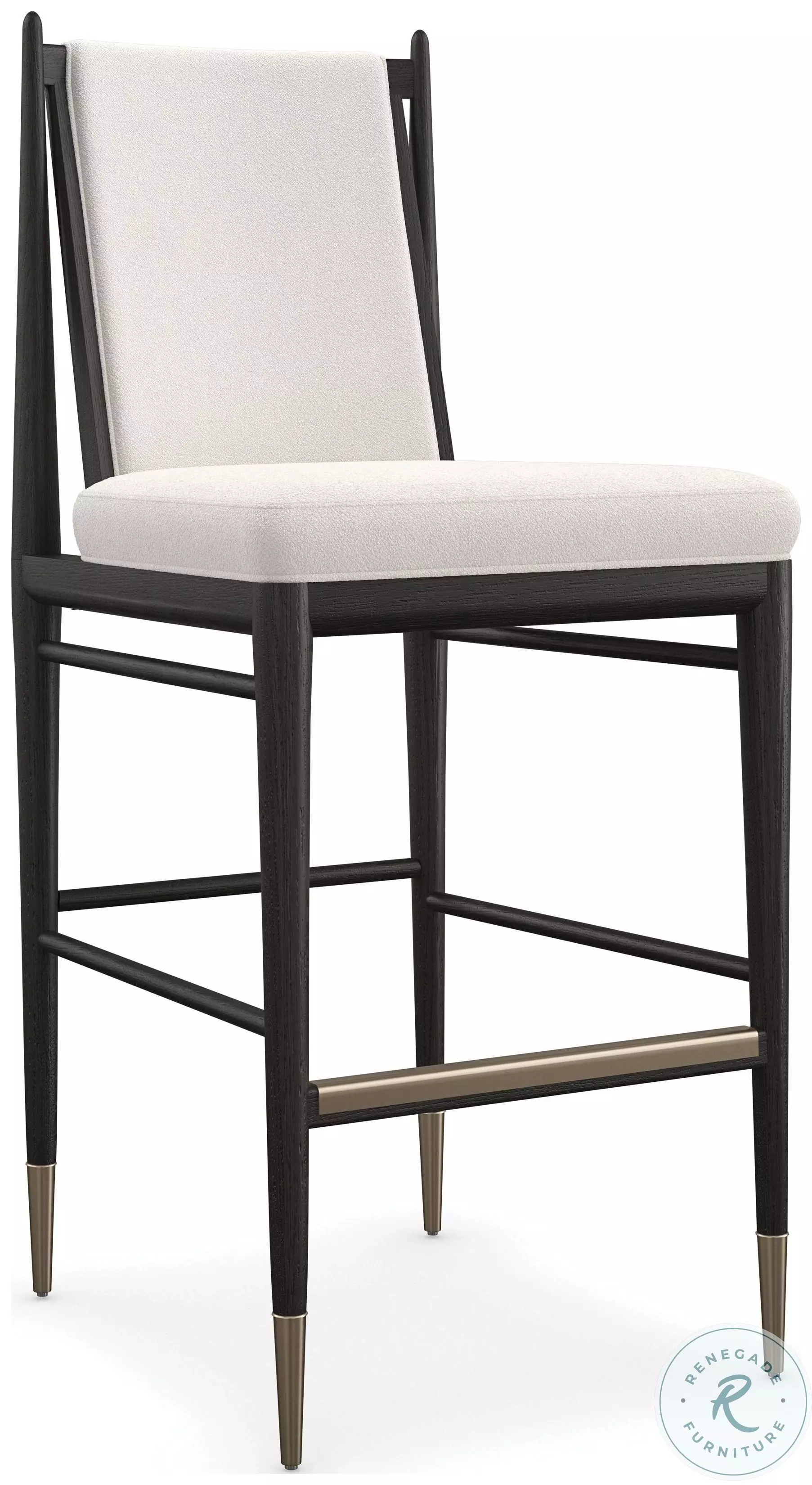 Unity Cinder And Cream Bar Stool From Caracole | Coleman Furniture