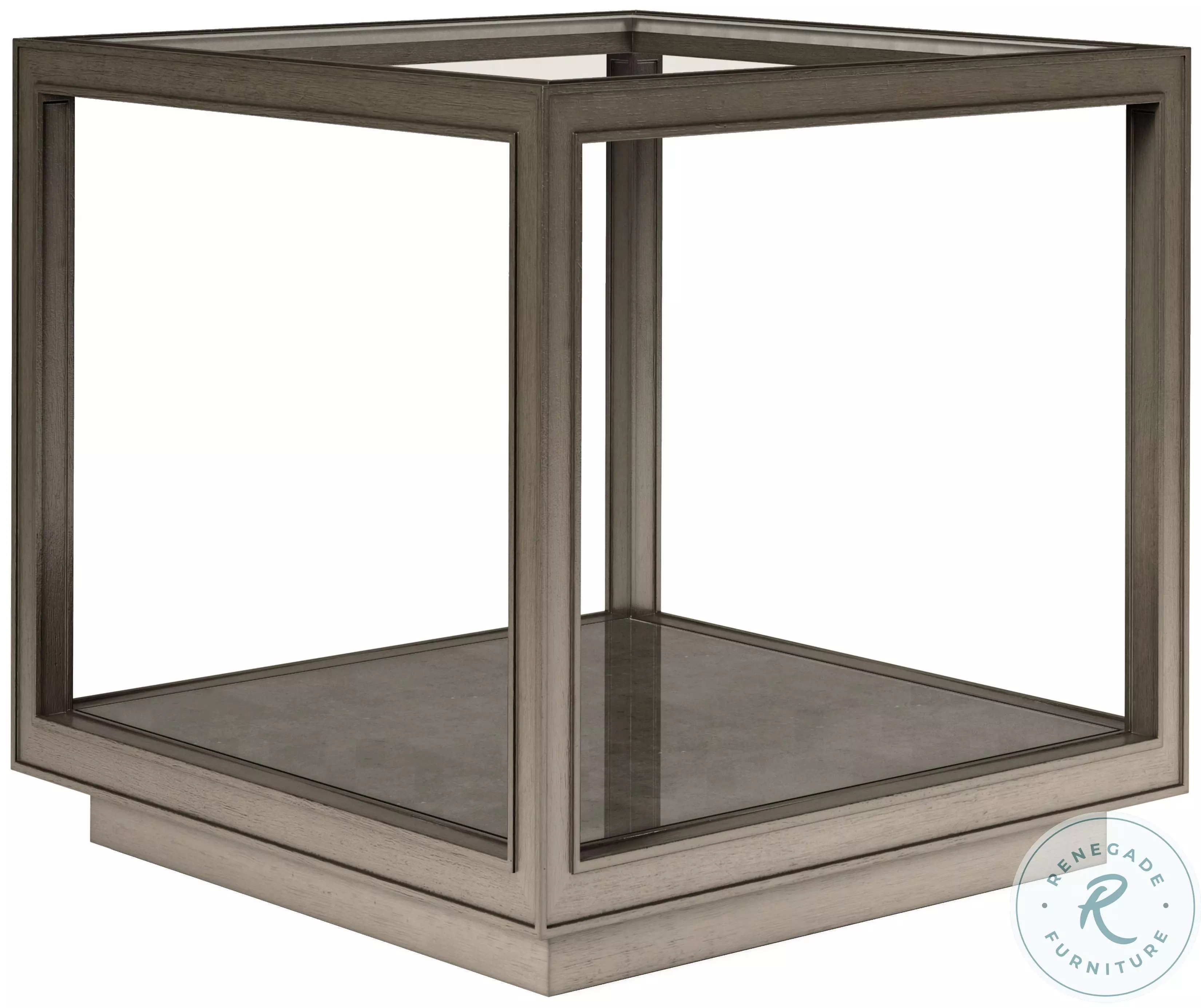 Cove Mica Square End Table From ART | Coleman Furniture