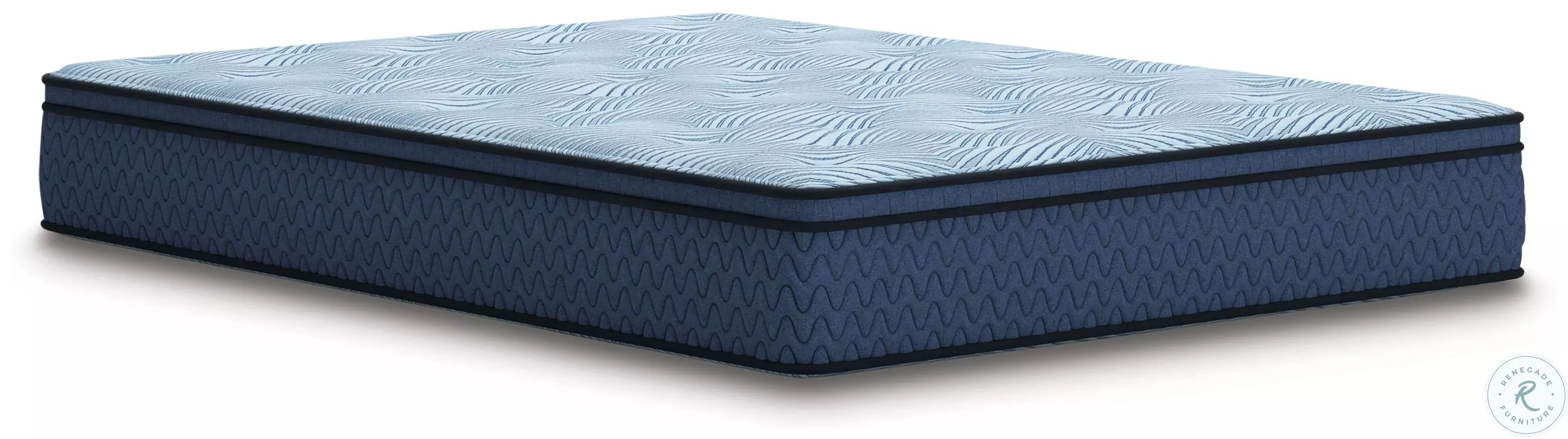 Dellyn Light Blue 12 Hybrid Queen Mattress From Ashley Furniture ...