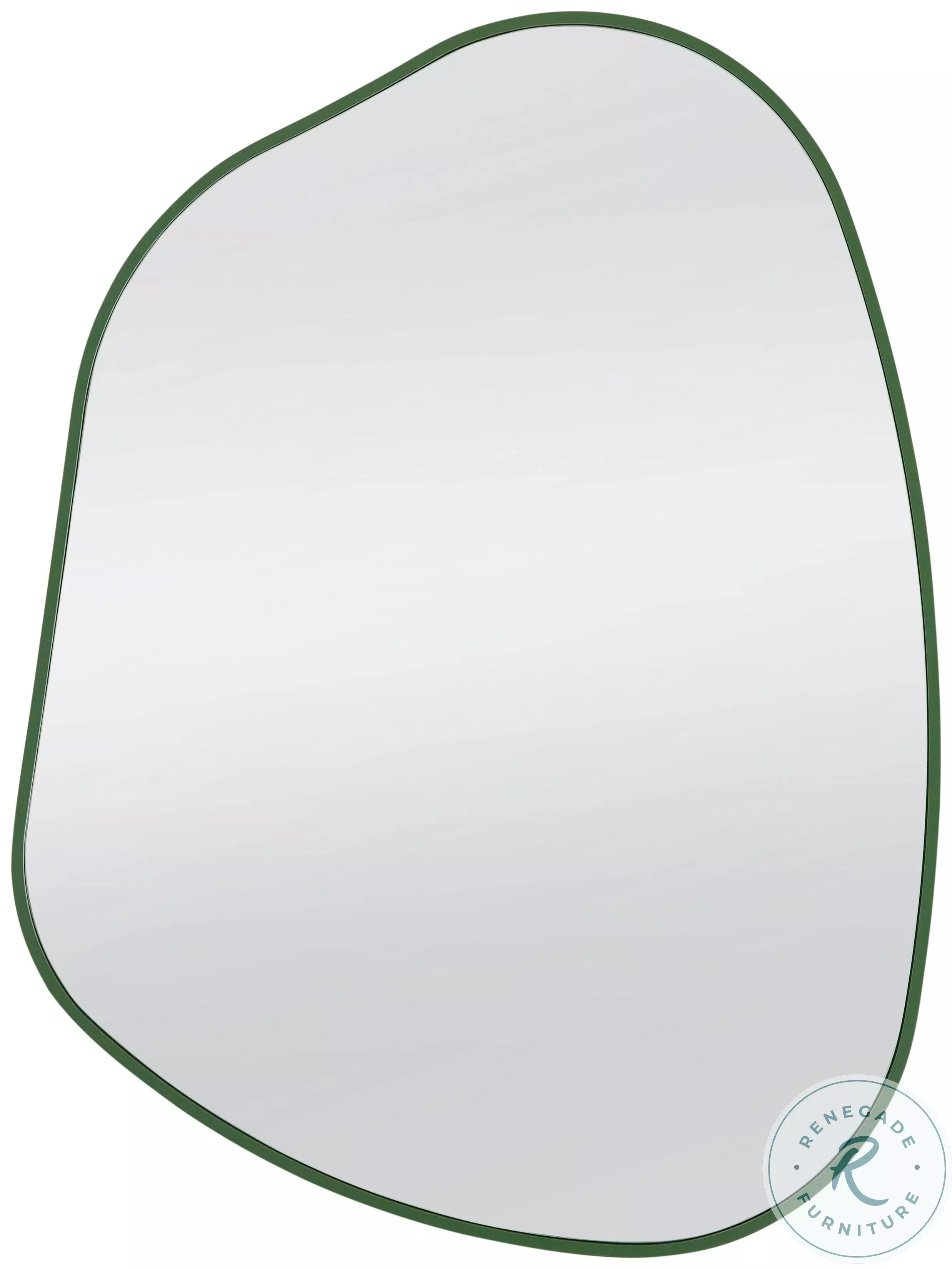 Azalea Green Wall Mirror From Bassett Mirror | Coleman Furniture