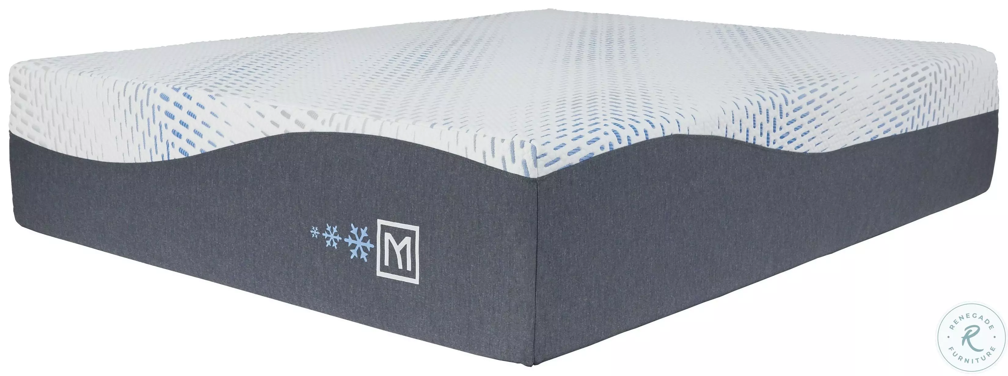 Millennium Luxury White Plush Gel Latex Hybrid Twin XL Mattress From ...