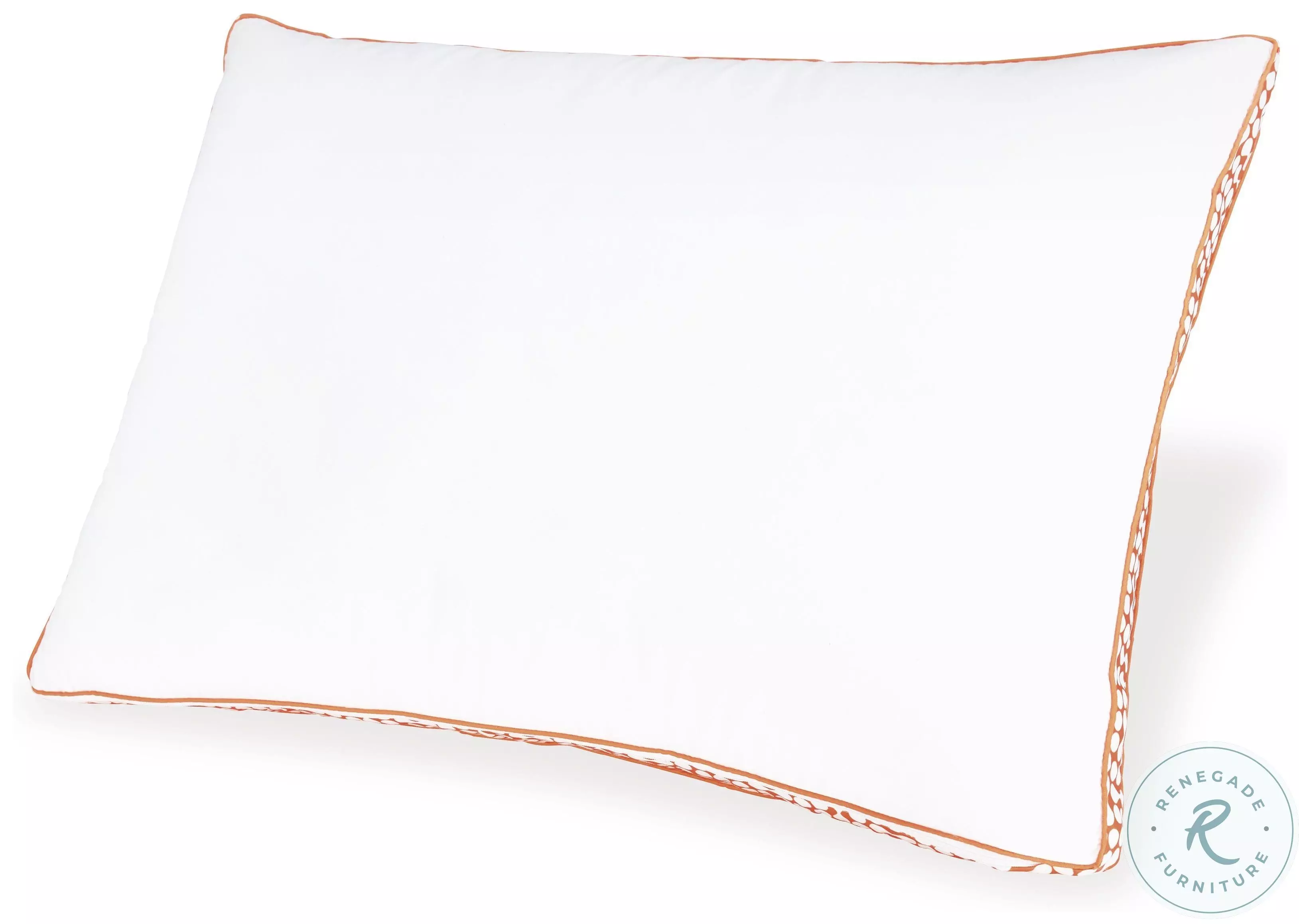Zephyr 2.0 White And Orange Pillow Set of 6 From Ashley Furniture ...