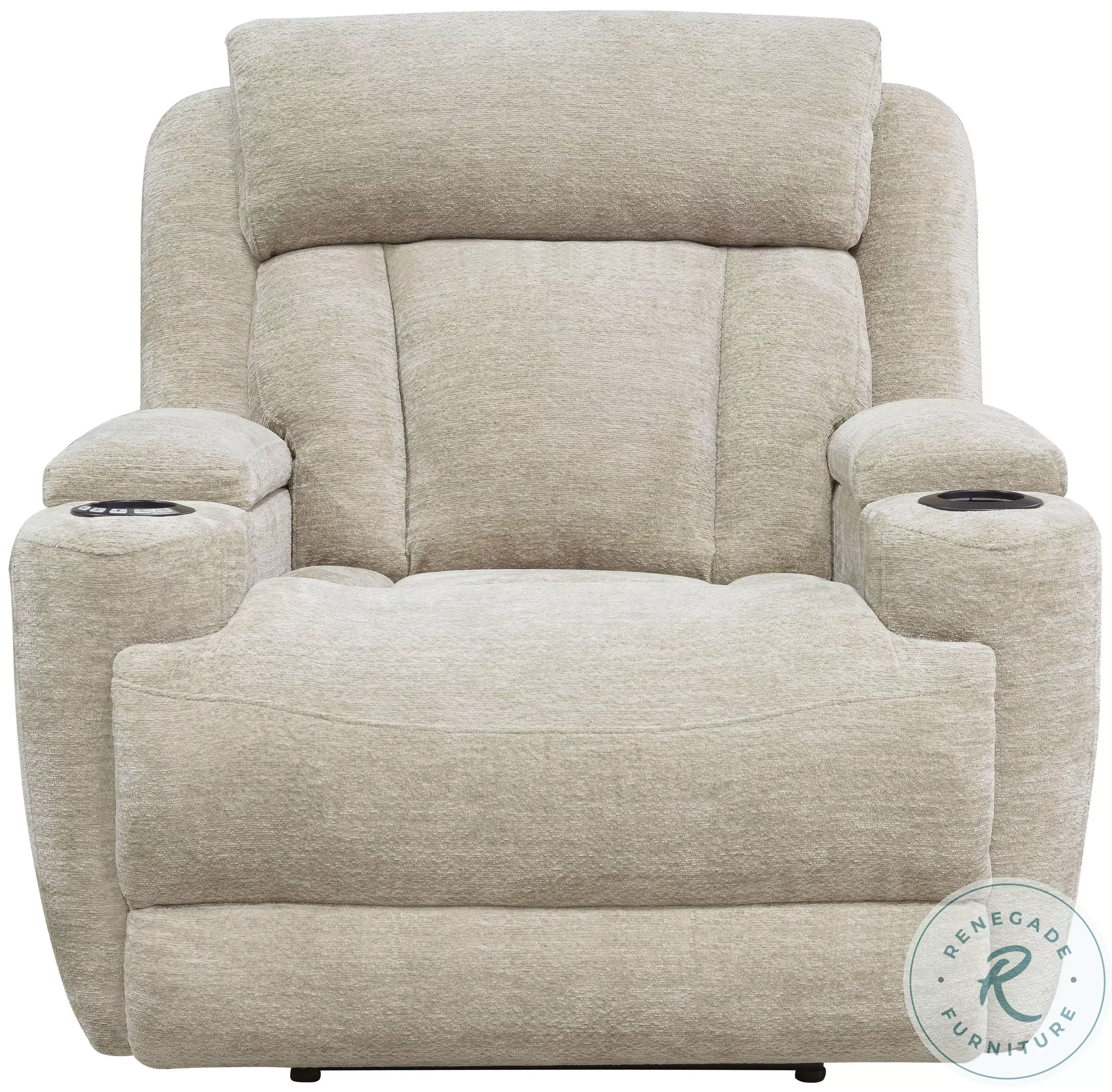 Duncan Lucky Fawn Power Recliner From Golden Crest Home | Coleman Furniture