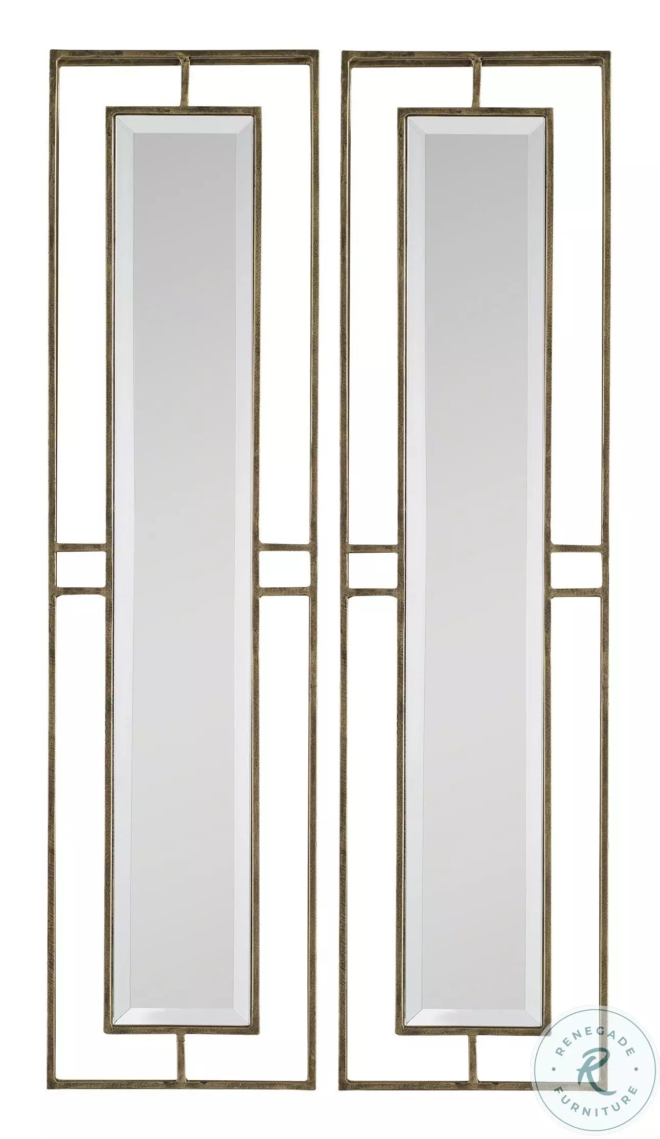 Faris Antique Gold Mirror Set of 2 From Soul & Essentials | Coleman ...