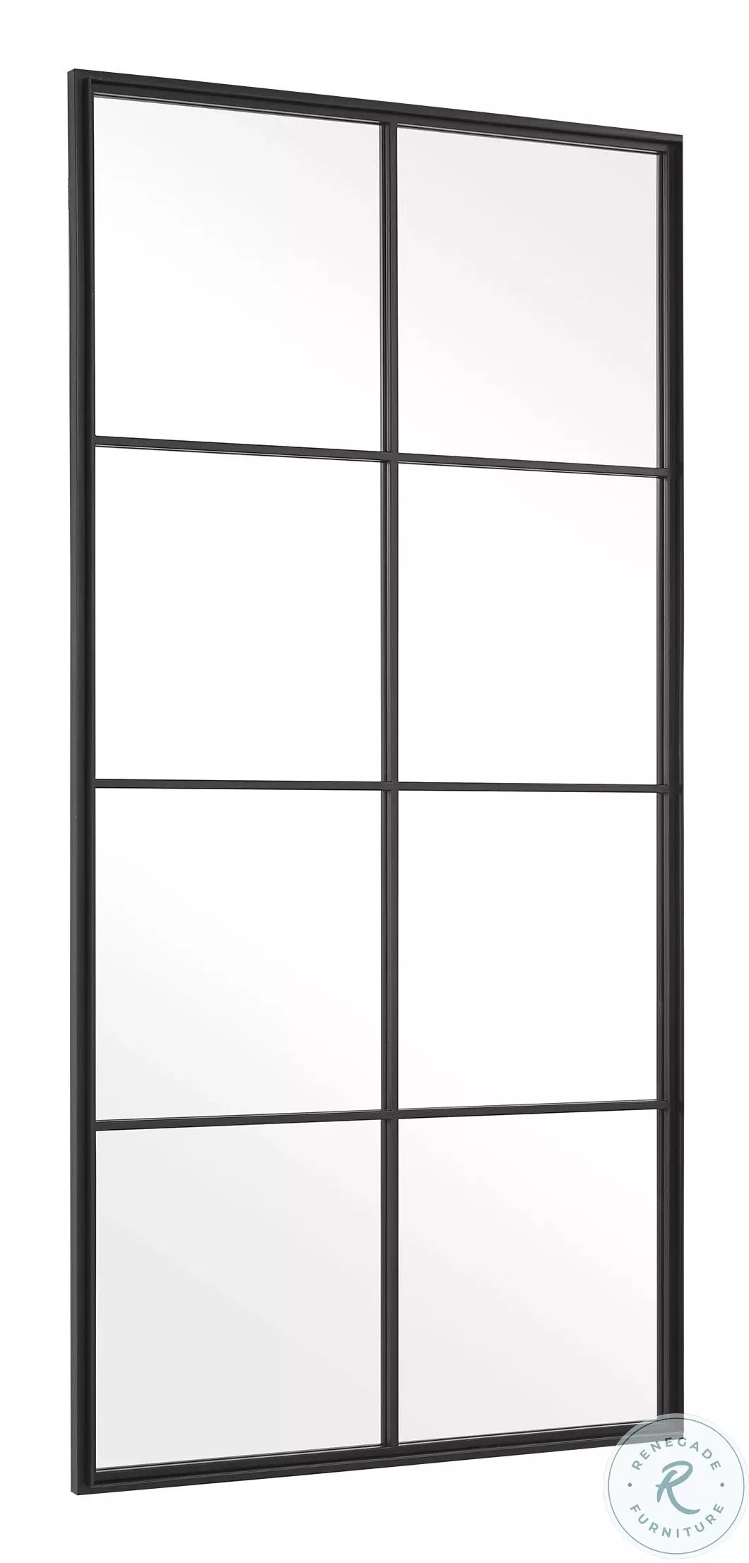 Rousseau Iron Window Mirror From Uttermost | Coleman Furniture