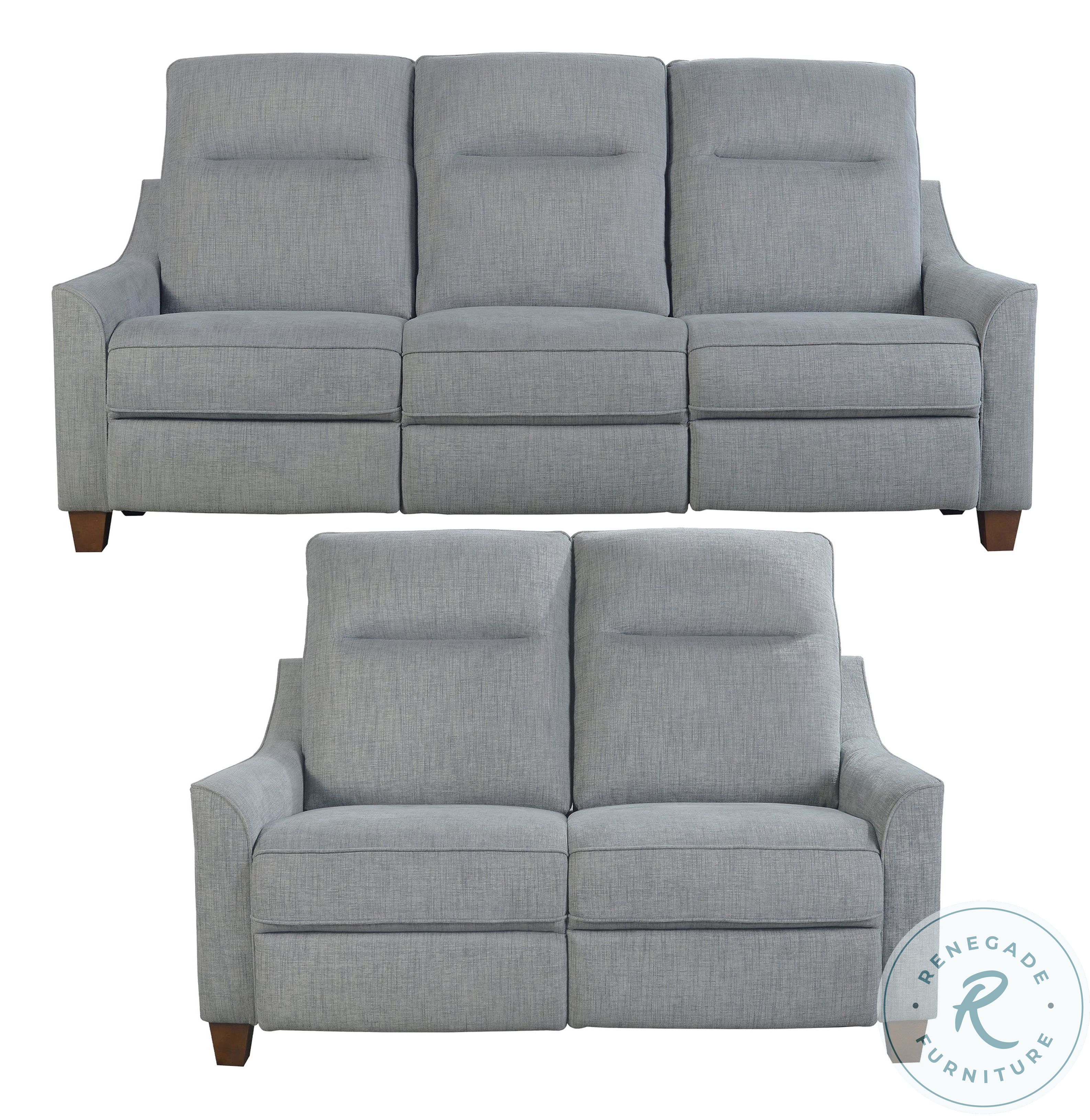 Madison Pisces Marine Cordless Power Reclining Loveseat From Parker ...