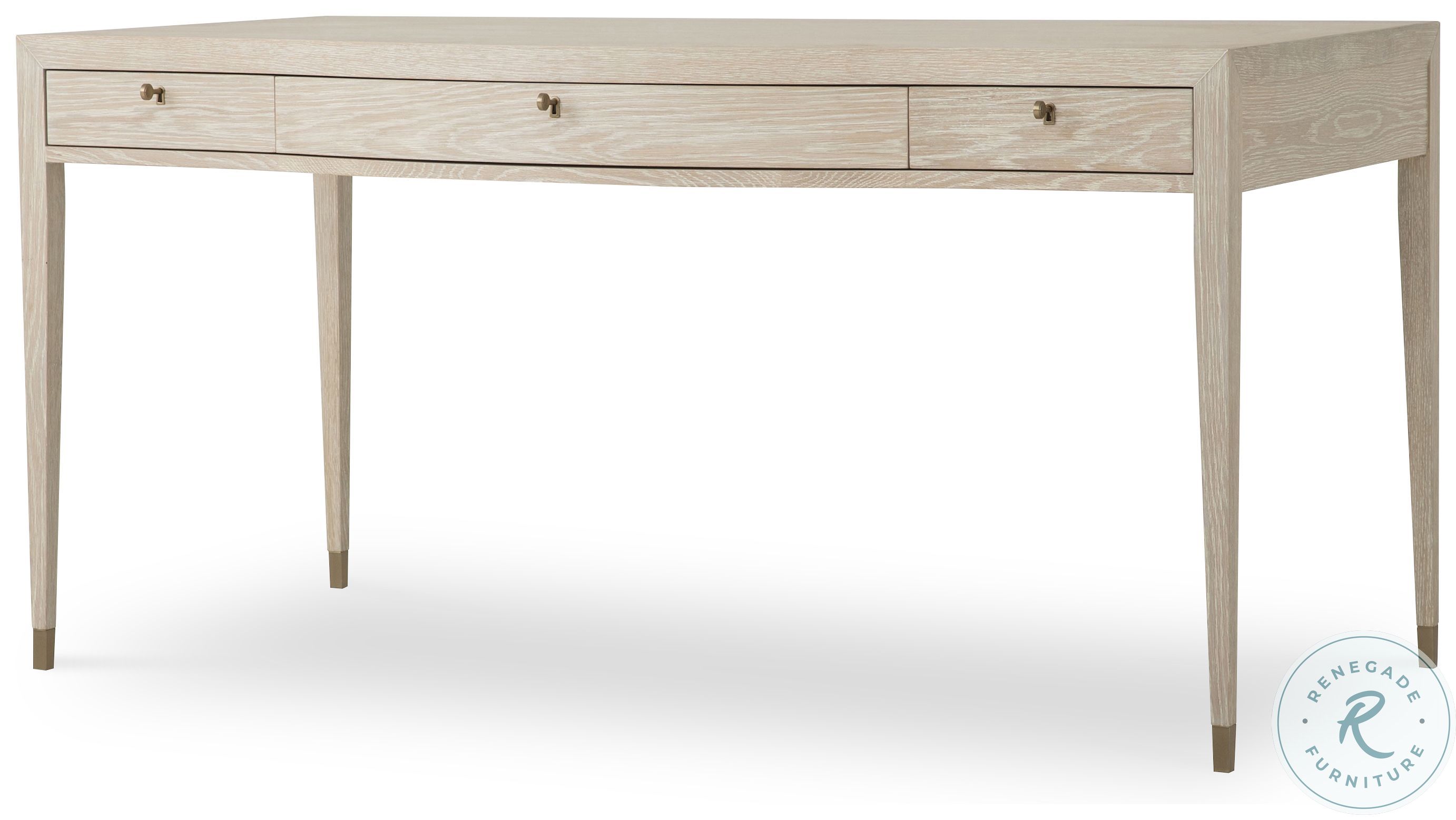 Lexie Natural Cerused Writing Desk From Century Furniture | Coleman ...