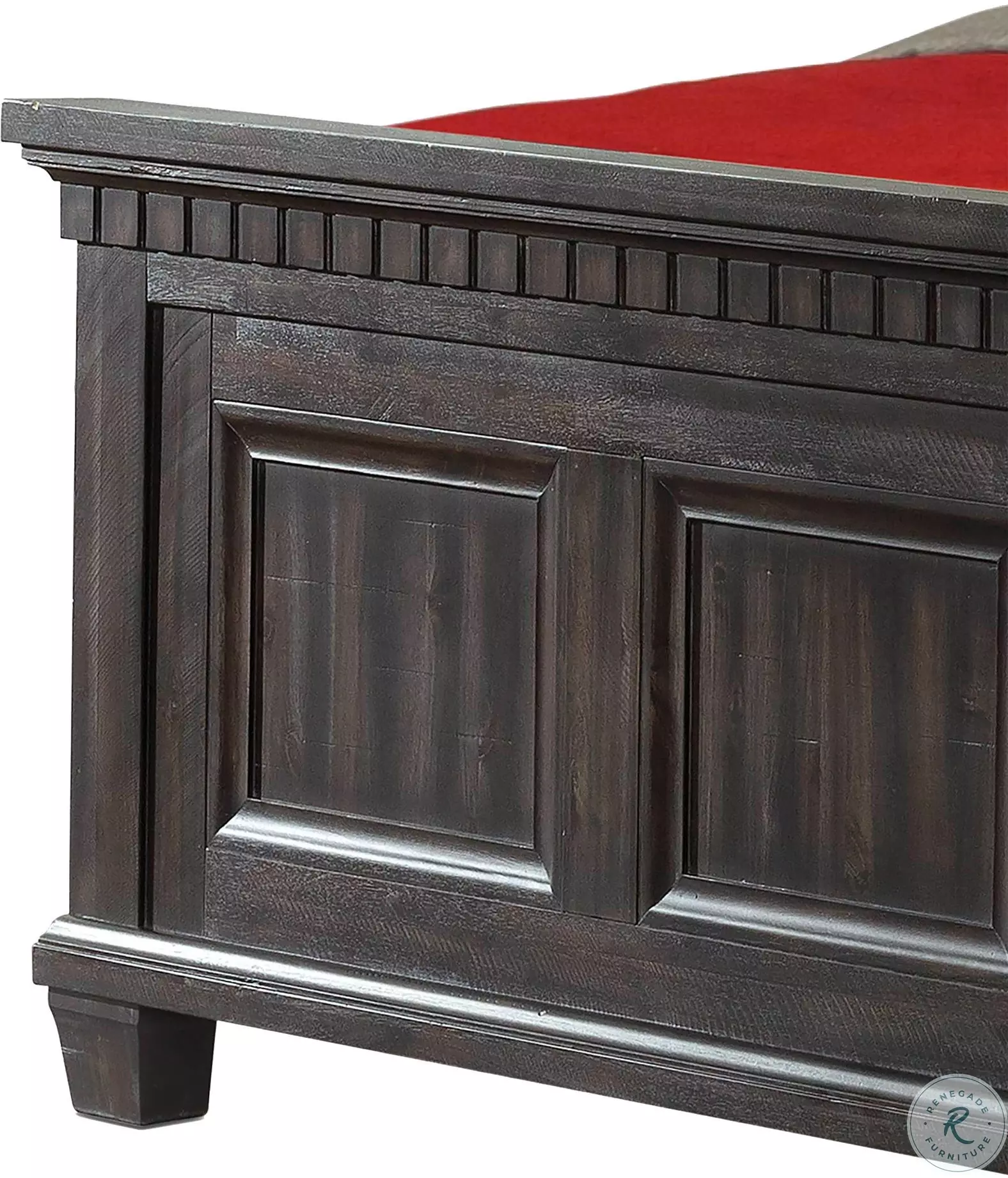 Steele Smokey Walnut King Panel Bed from Elements Furniture Coleman Furniture