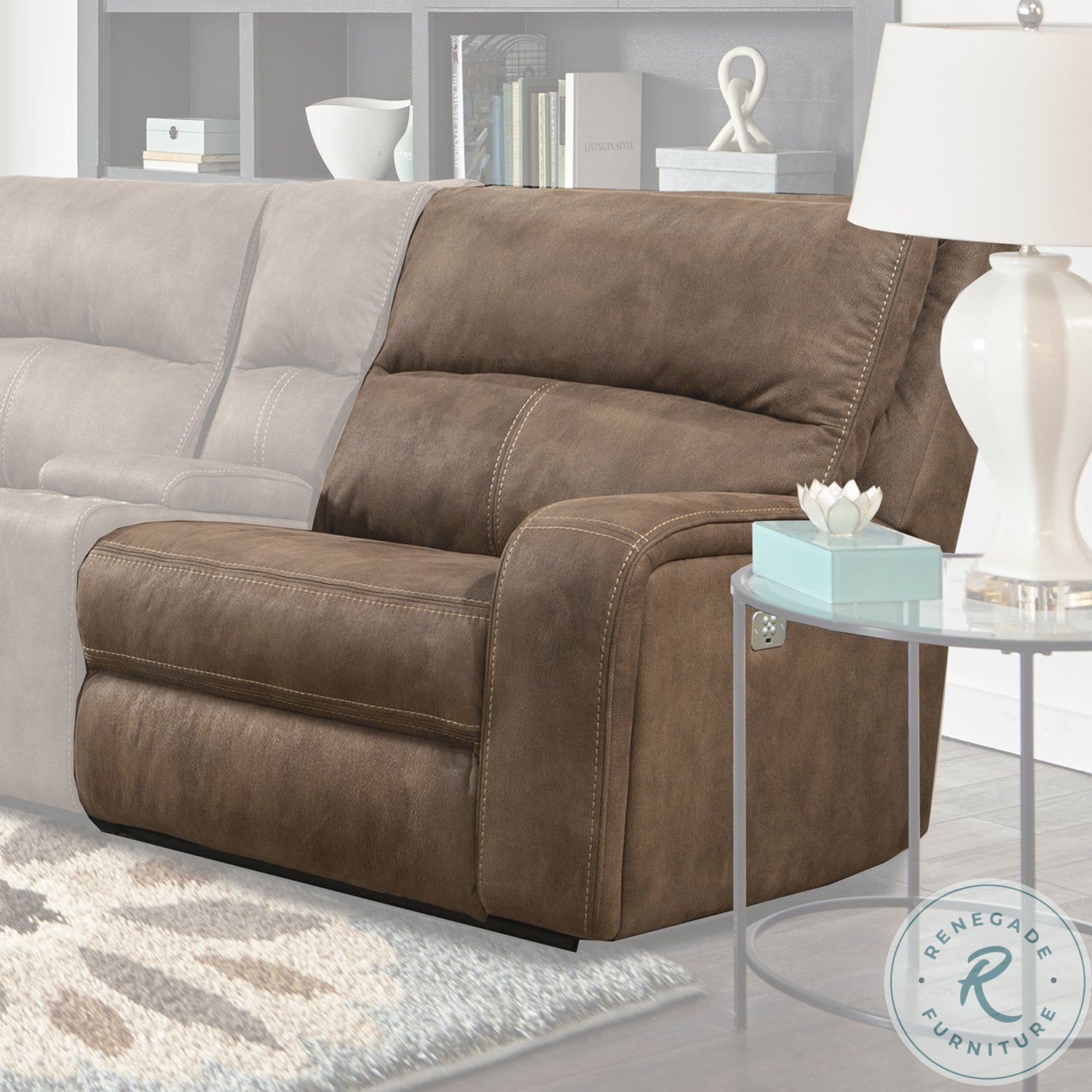 Polaris Kahlua Power Reclining RAF Sectional From Parker Living ...