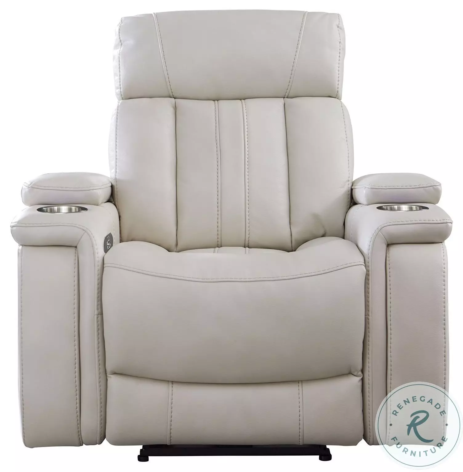 Royce Fantom Ivory Power Recliner From Parker Living | Coleman Furniture
