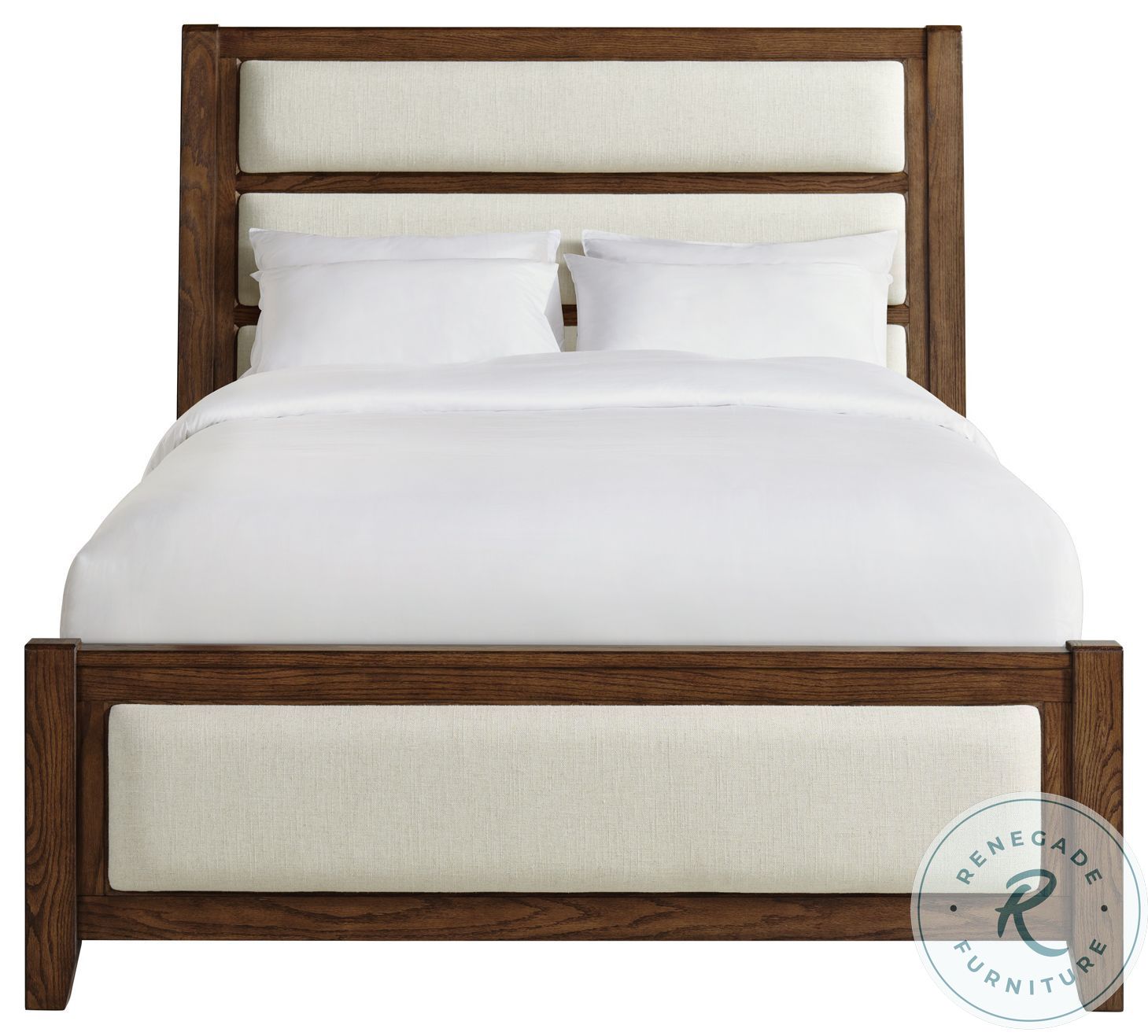 Marlow Sable Queen Upholstered Panel Bed Intercon Furniture | Coleman ...
