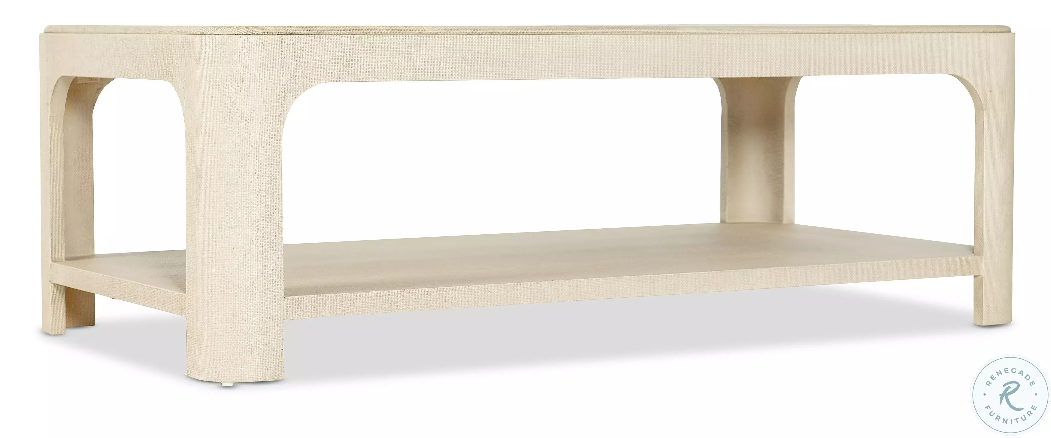 Auburn Grove Flax Raffia Rectangle Cocktail Table From Hawthorne Living ...