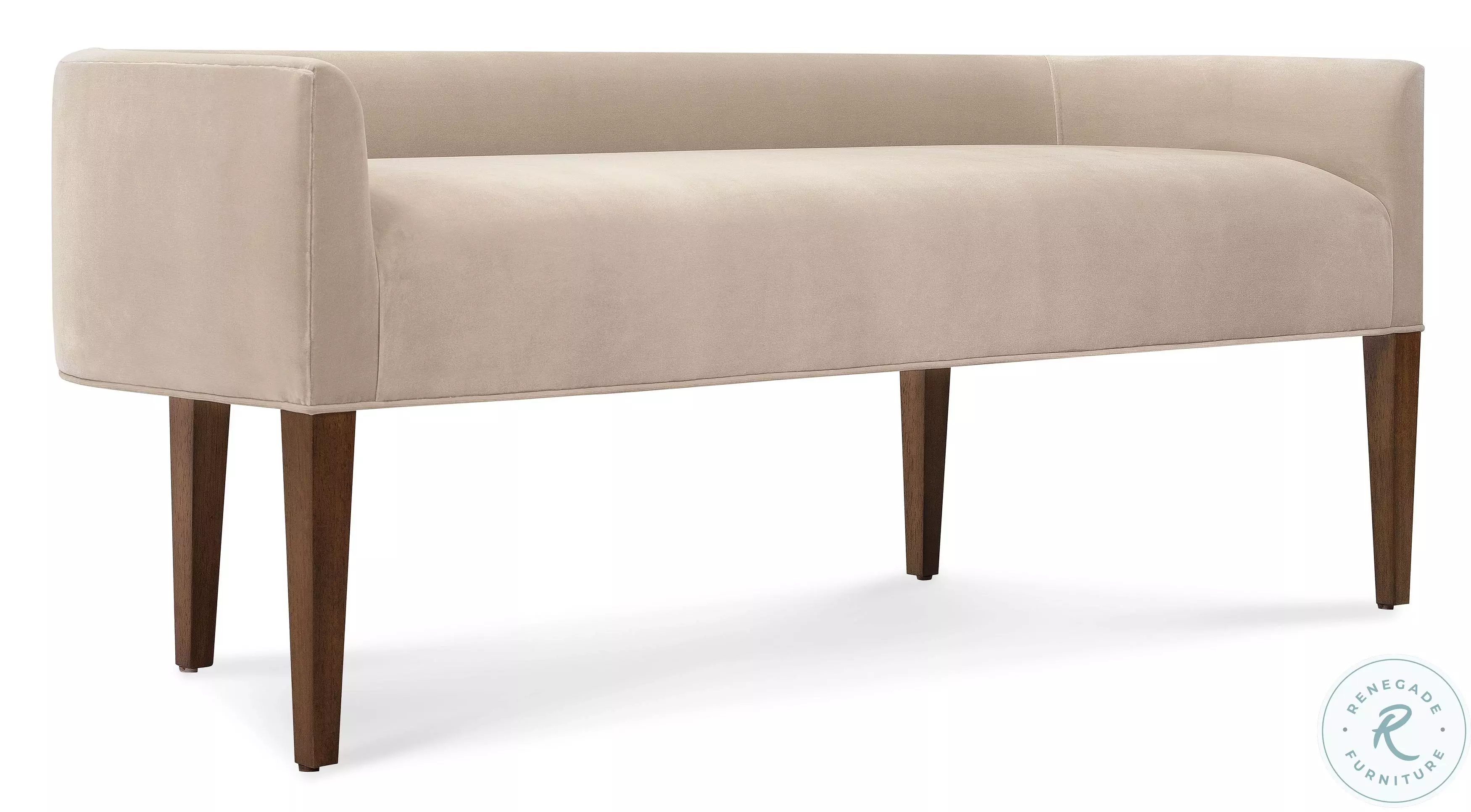 Auburn Grove Liber Oat Velvet Bed Bench From Hawthorne Living | Coleman ...
