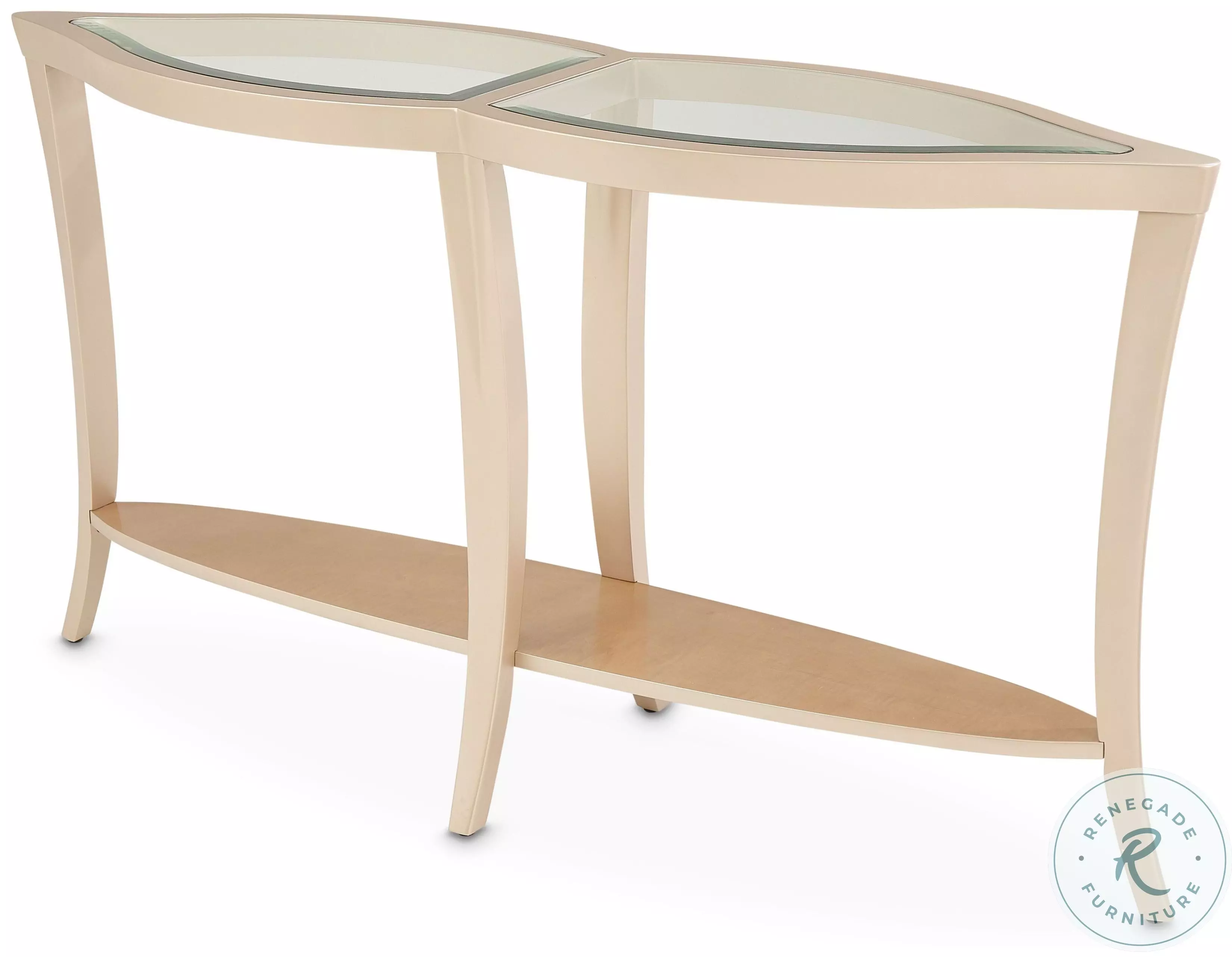 Malibu Crest Chardonnay Console Table From Michael Amini | Coleman ...