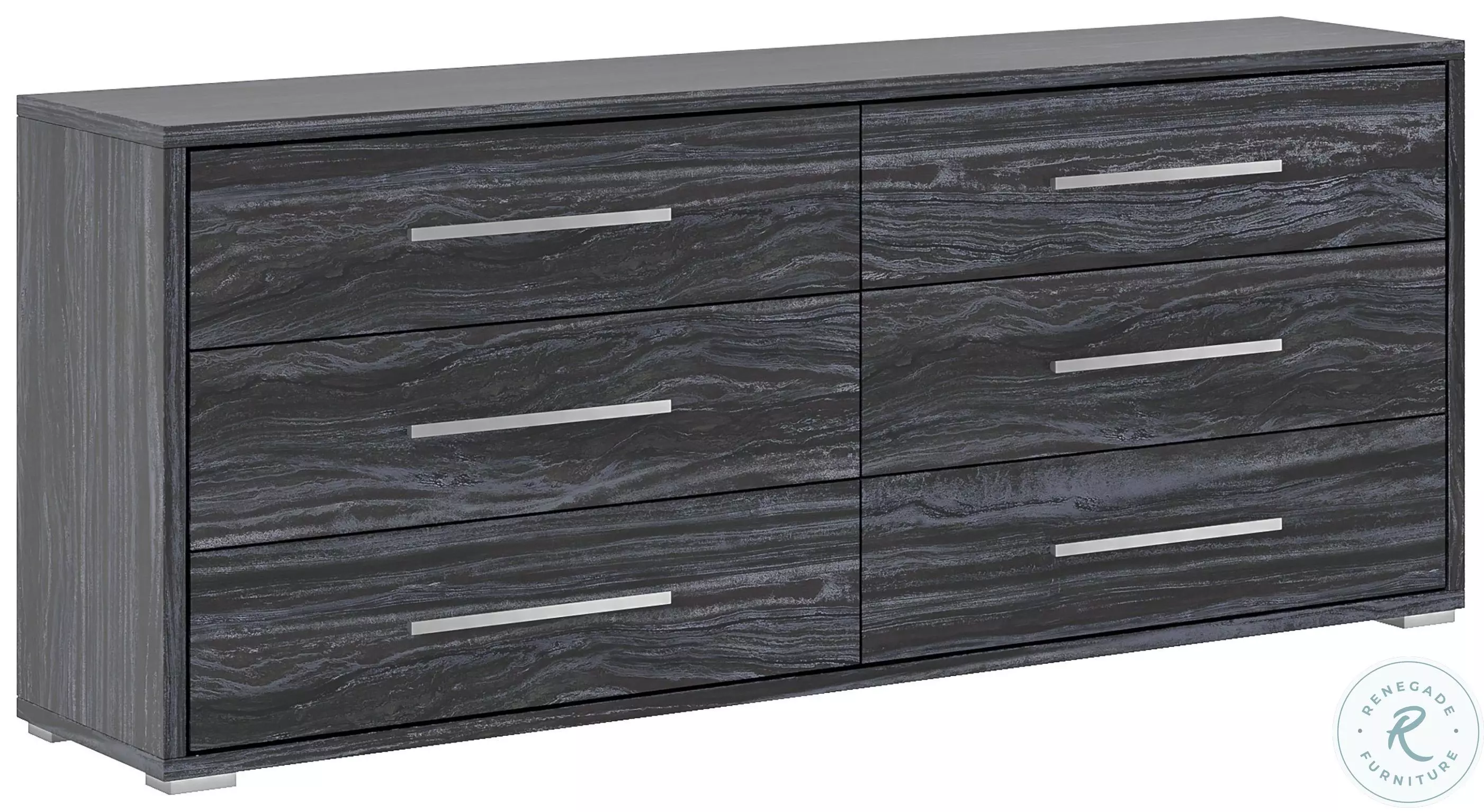 Naples Gloss Gray Dresser From Chintaly Imports | Coleman Furniture