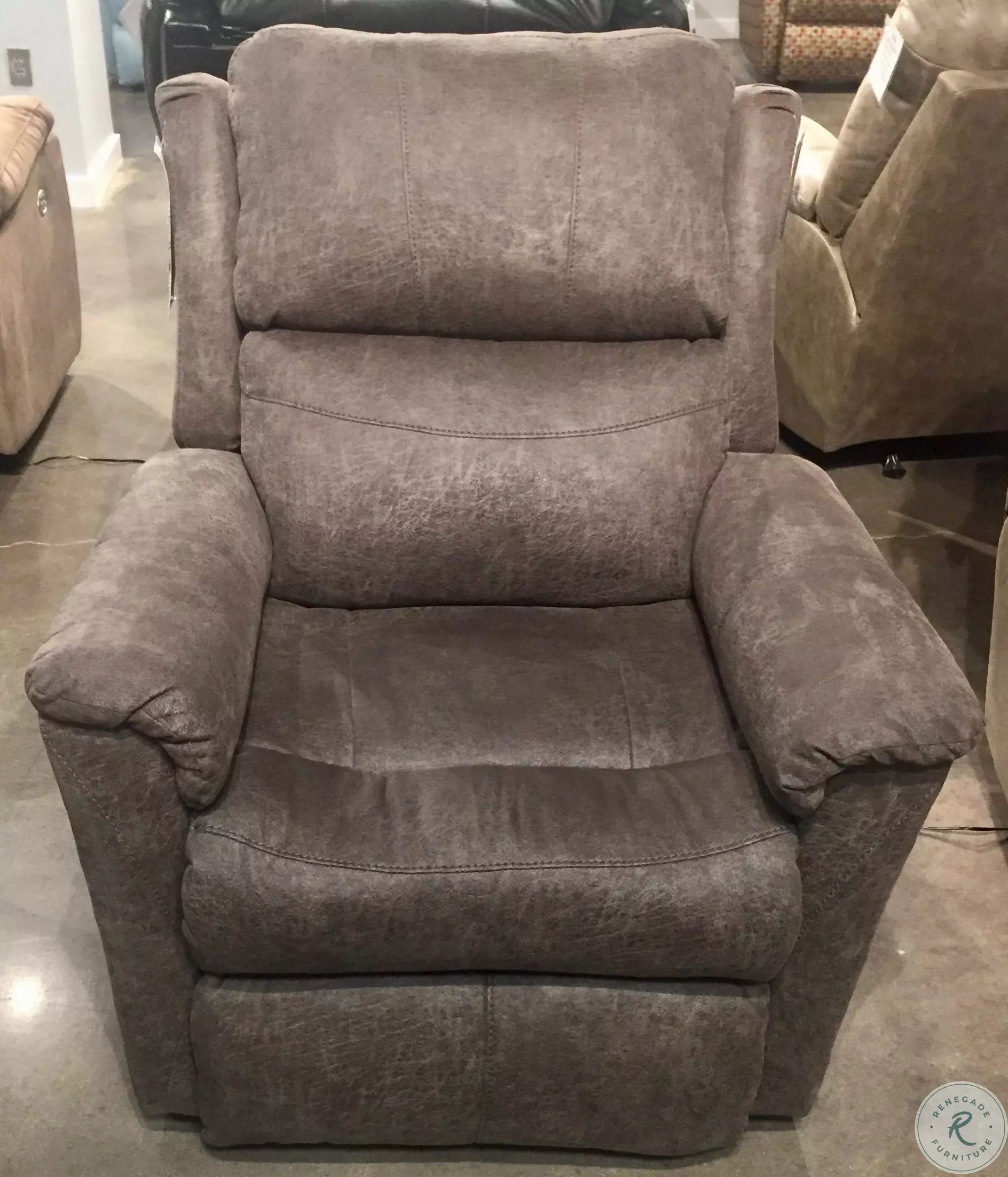 Shimmer Mocha Swivel Rocker Recliner from Southern Motion | Coleman ...