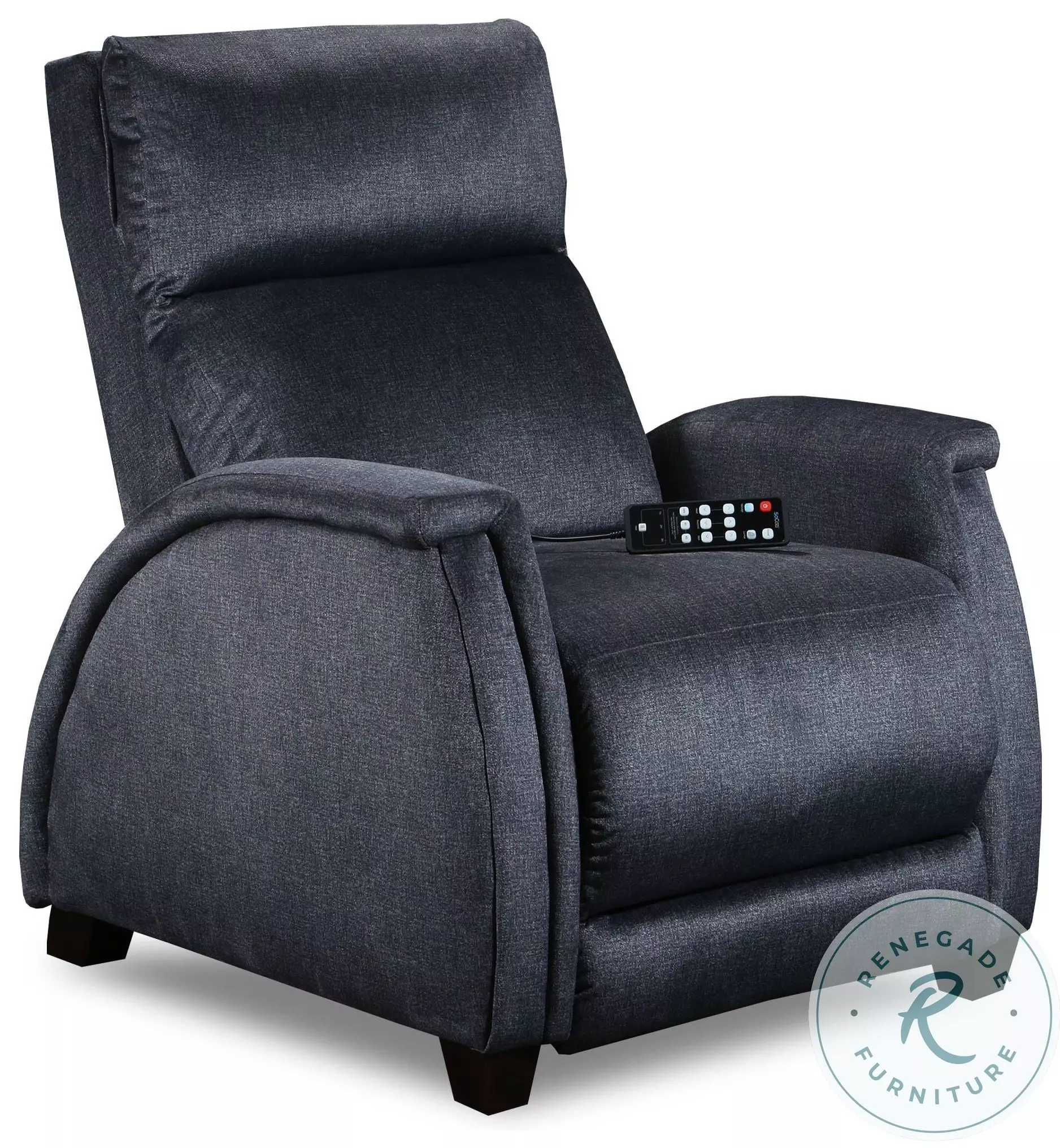Venus Cyber Space Cobalt Zero Gravity Power Headrest Recliner with ...