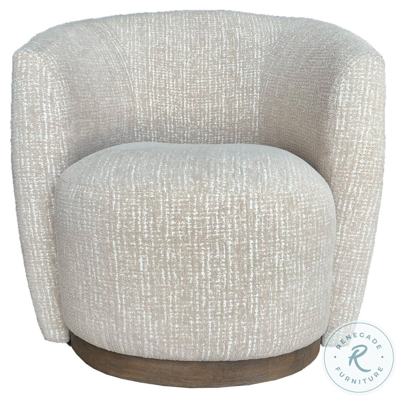 Tatum Sand Dollar Swivel Accent Chair From Parker Living | Coleman ...
