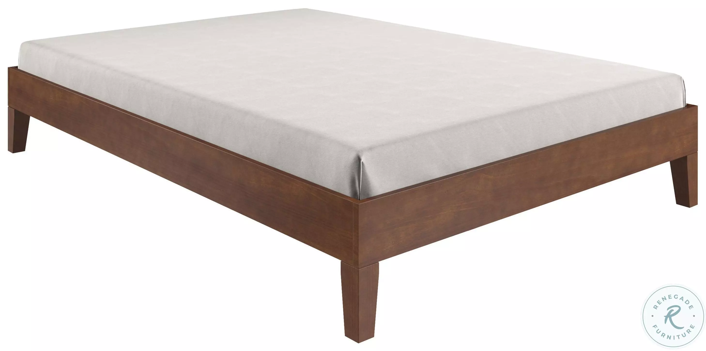Nix Natural Full Platform Bed From Steve Silver | Coleman Furniture