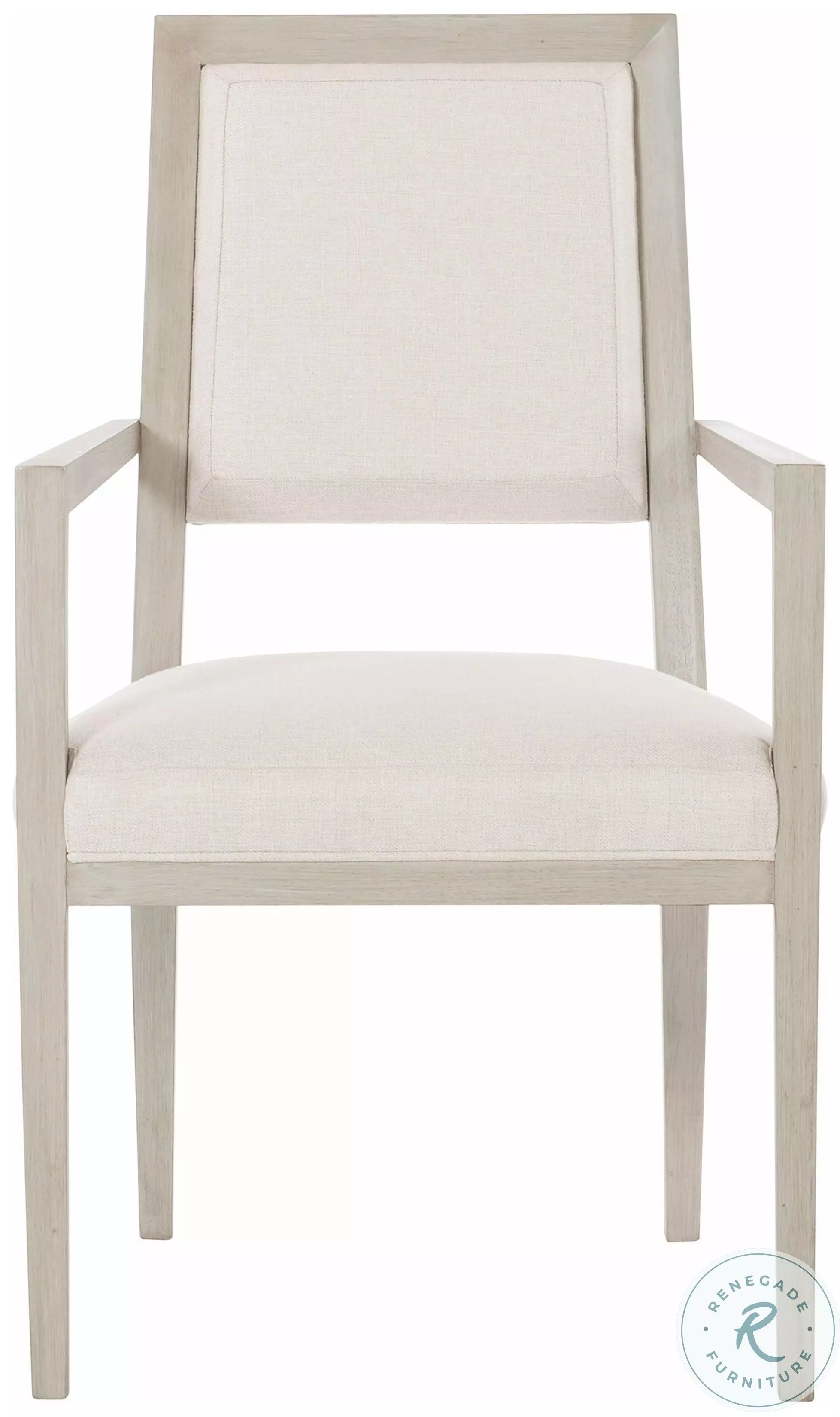 Axiom Cream Upholstered Arm Chair Set of 2 From Bernhardt Furniture ...