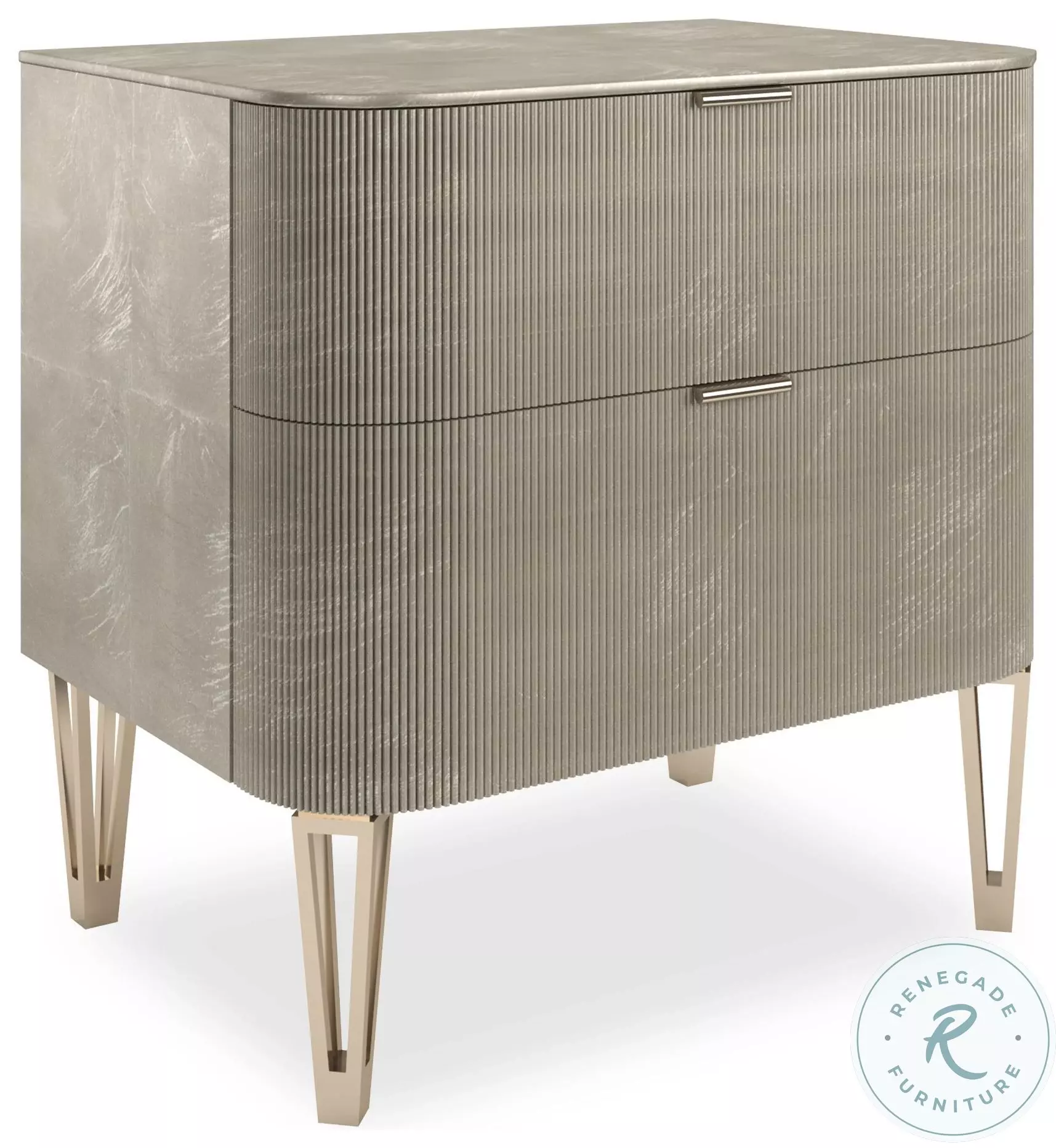 The One Oracle 2 Drawer 26" Nightstand From Delano Home | Home Gallery ...