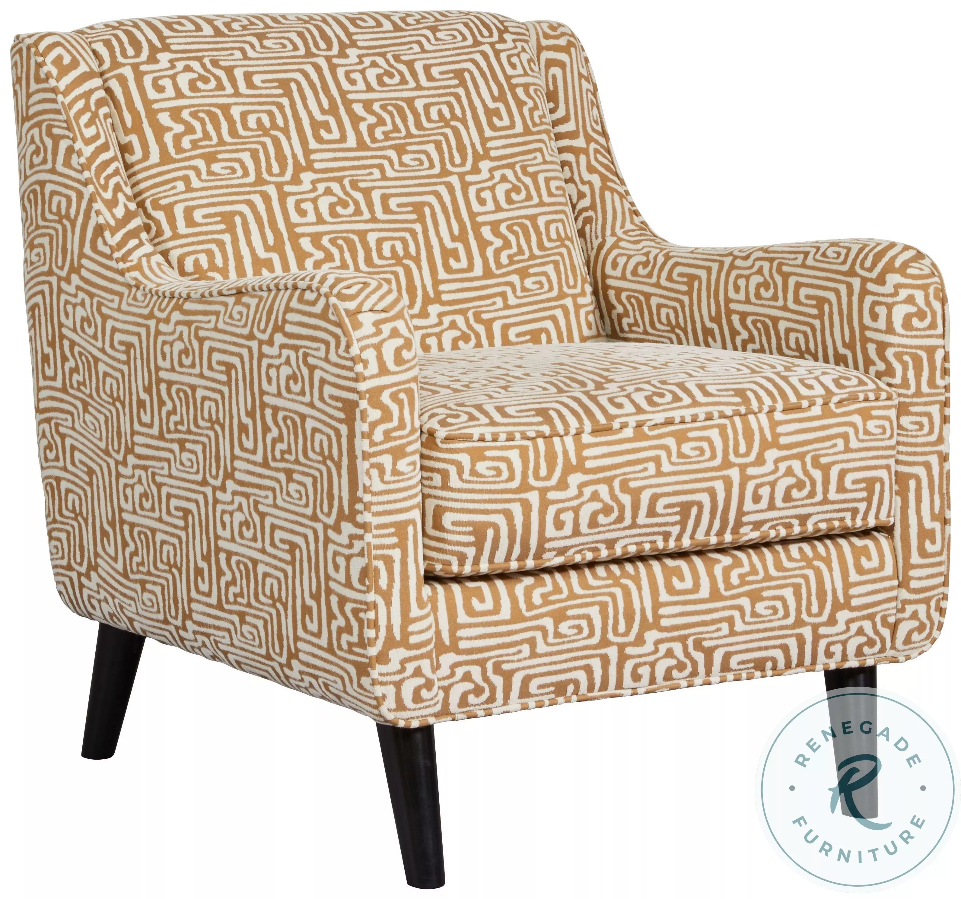 Durango Zeigeist Squash Sloped Arms Accent Chair From Southern Home ...