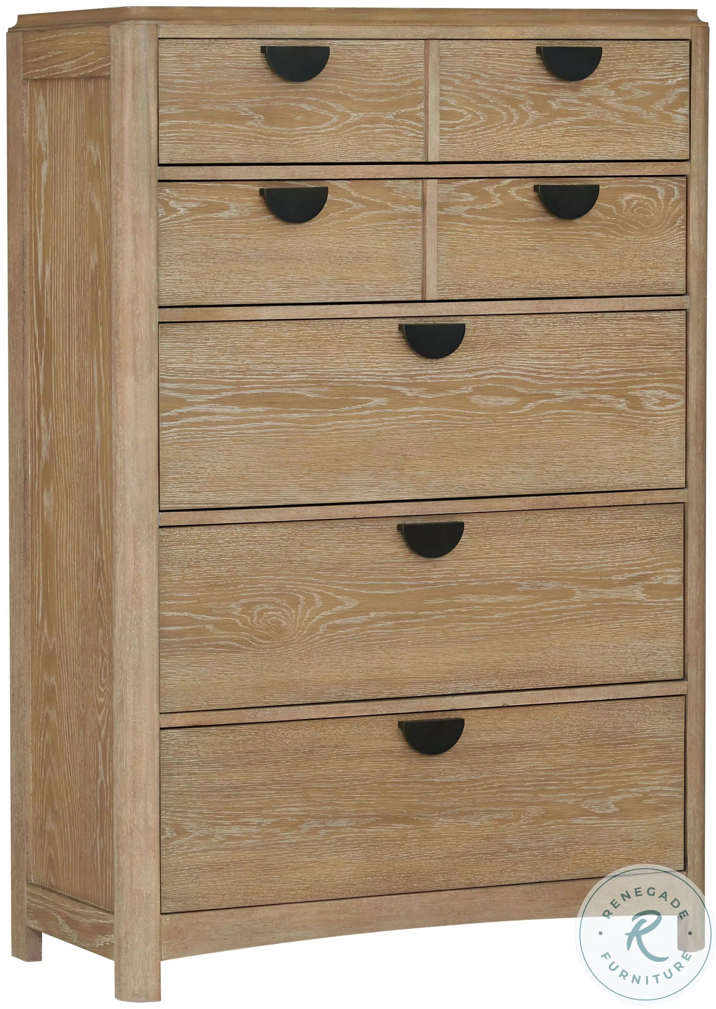 Escape Glazed Natural Oak Chest From Parker House | Coleman Furniture