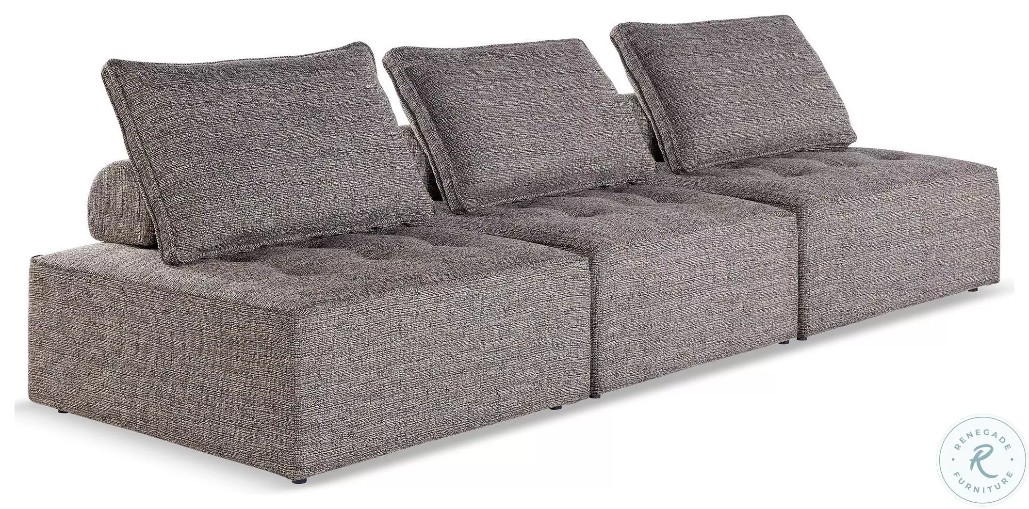 Bree Zee Brown Outdoor Modular Sofa From Ashley Furniture | Coleman ...