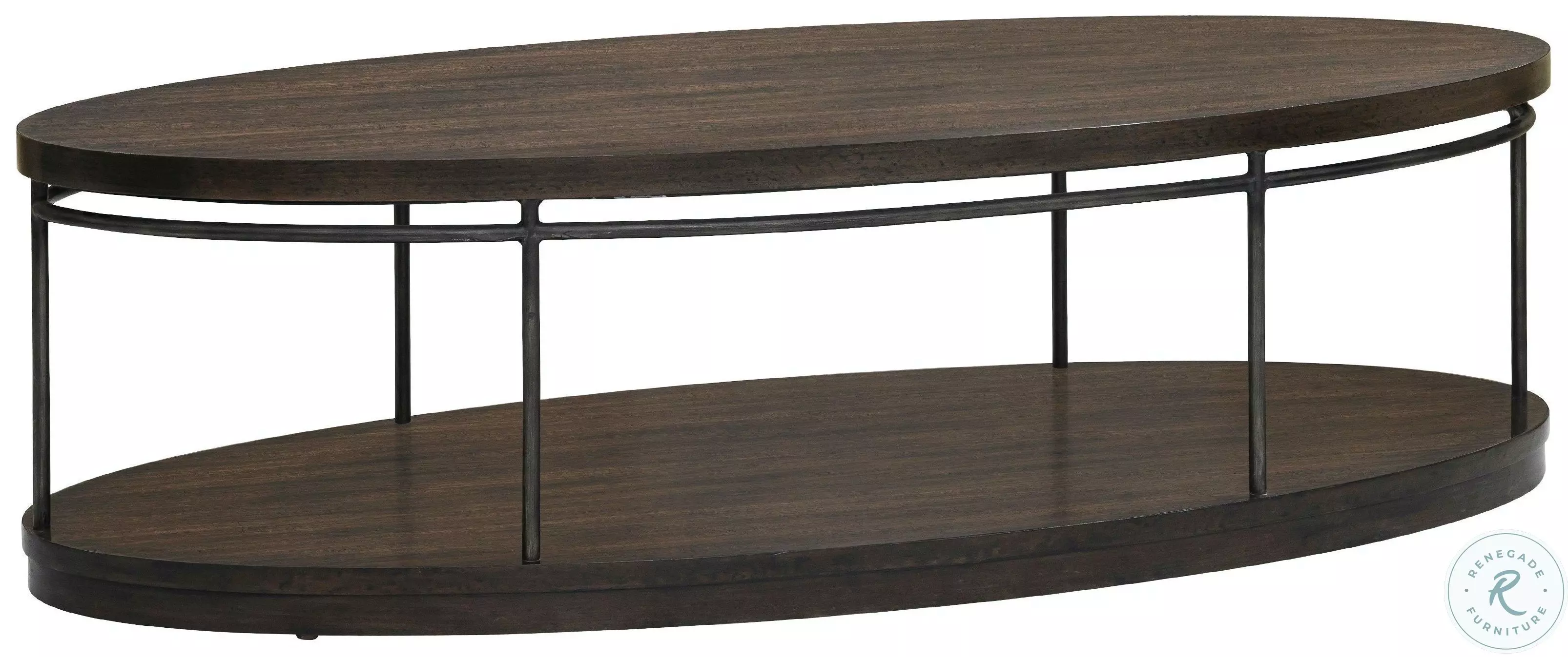 P301589 Dark Roast And Black Cocktail Table From Pulaski | Coleman ...