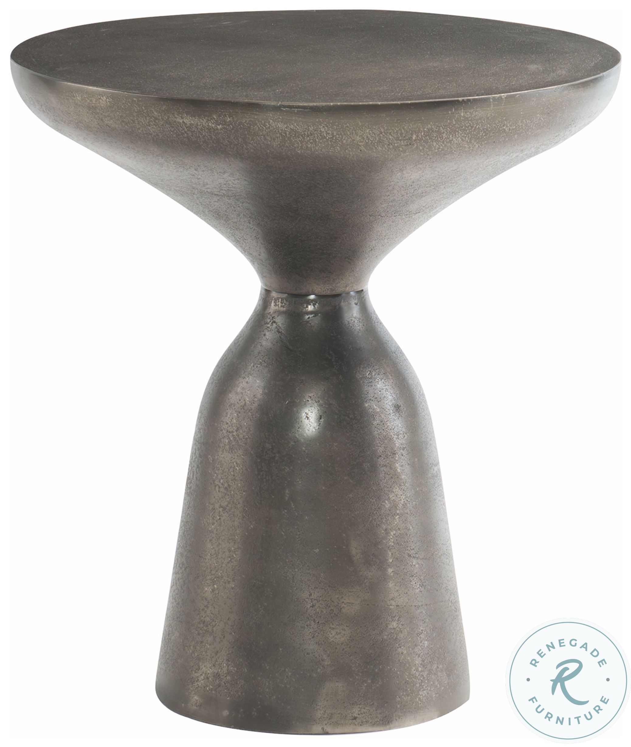 Thatcher Graphite Drink Table From Bernhardt Furniture | Coleman Furniture
