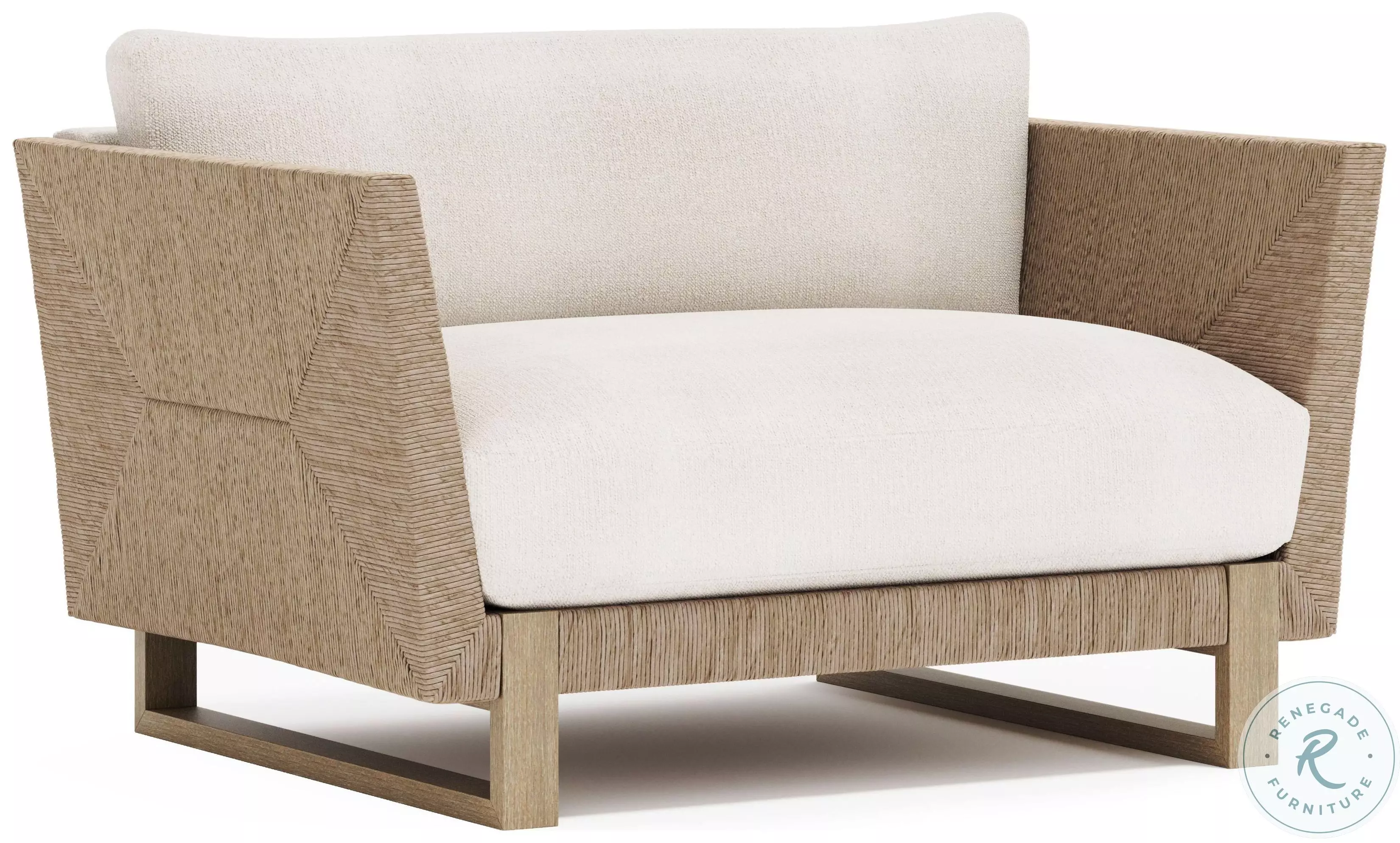 Praia Cream Outdoor Chair From Bernhardt Furniture | Coleman Furniture