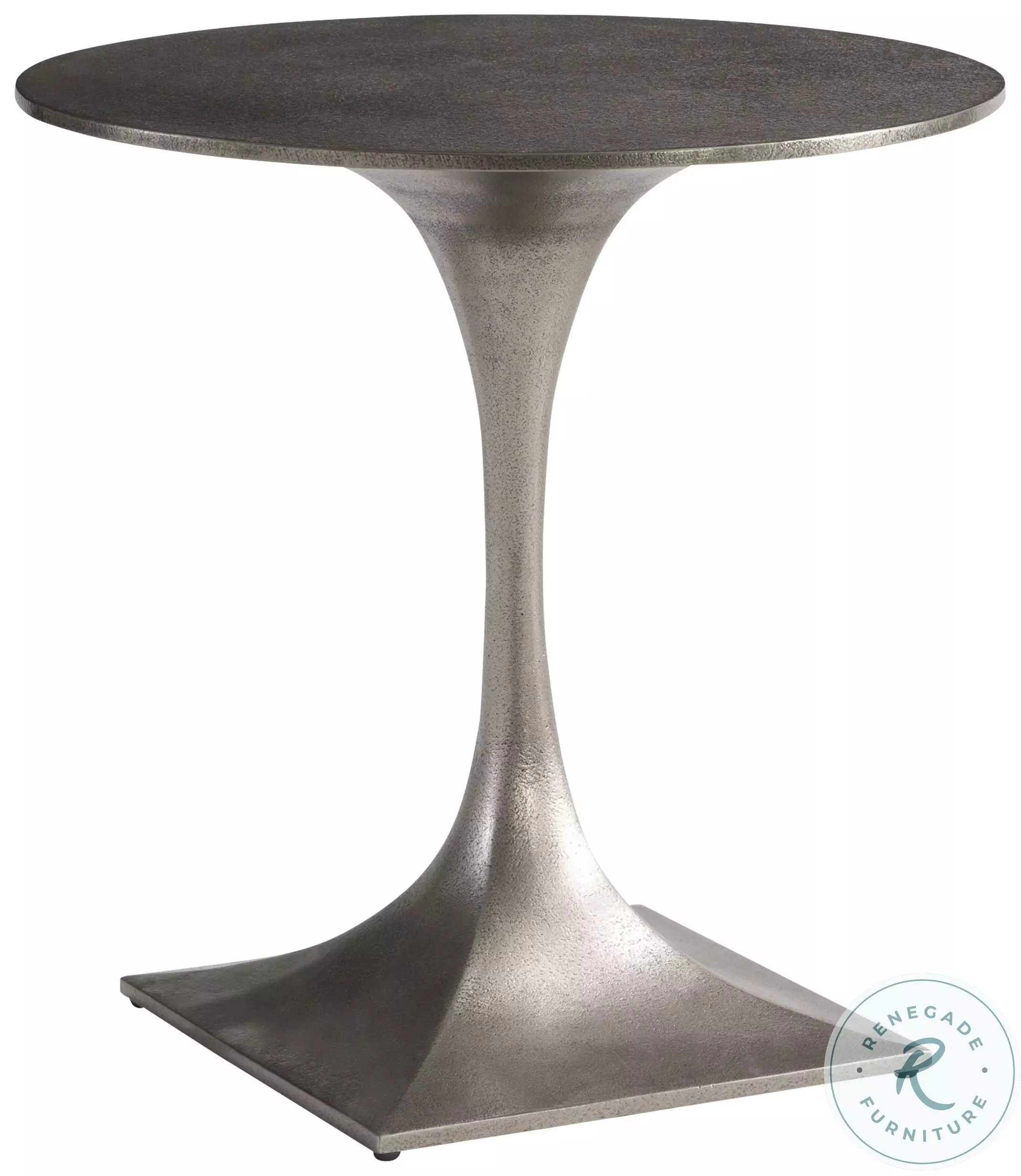 Liguria Graphite Side Table From Bernhardt Furniture | Coleman Furniture