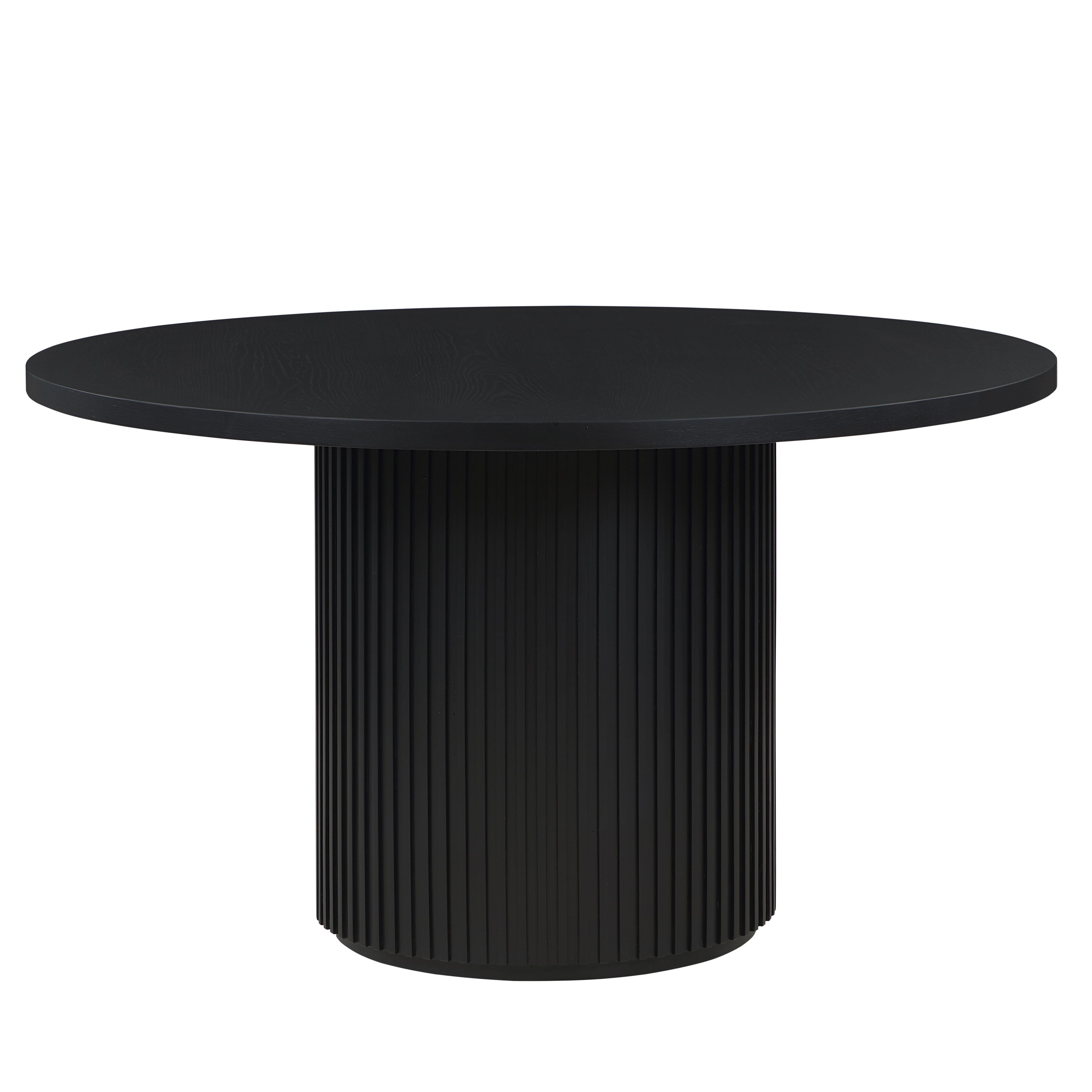 Colvin Black 52" Round Dining Table From Steve Silver | Coleman Furniture
