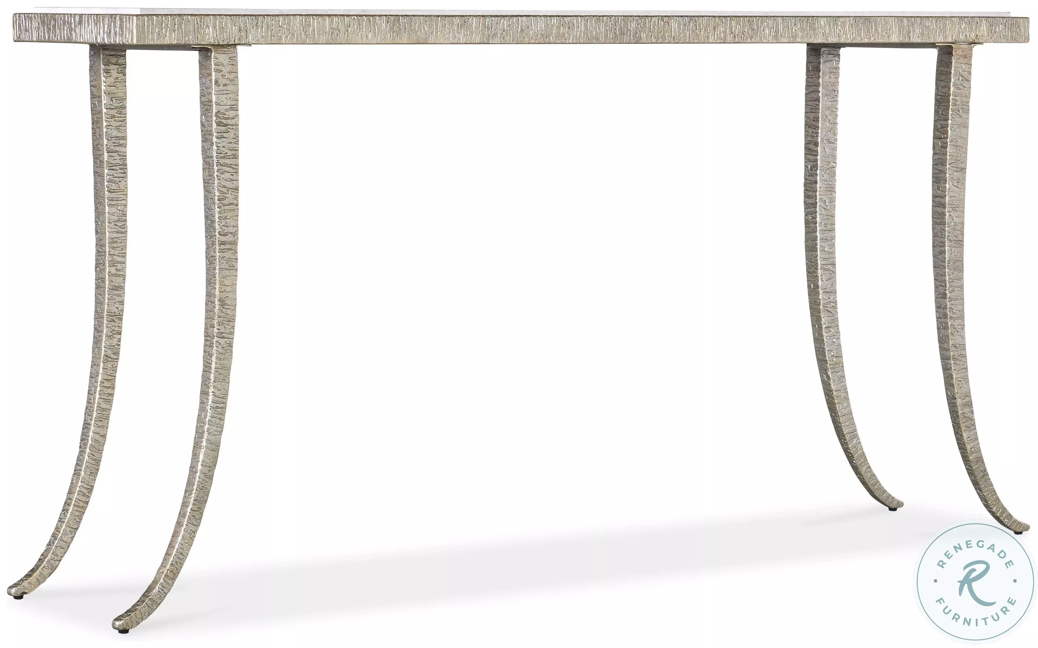 Melange Silver Sabre Console Table From Hooker | Coleman Furniture