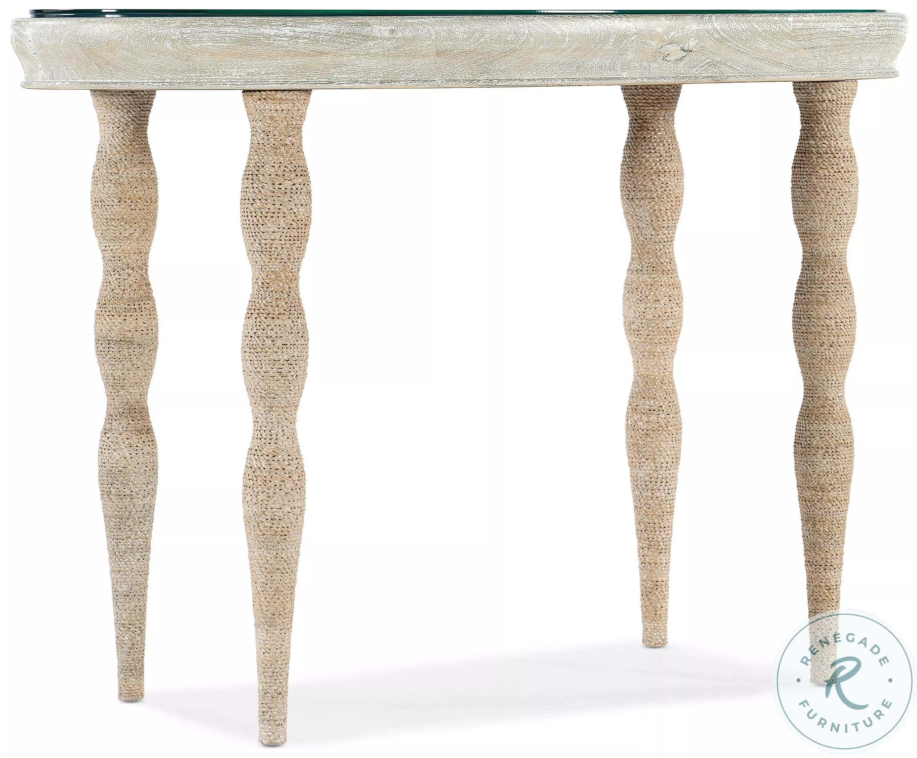 Driftwood Whitewashed Oak Writing Desk From Hawthorne Living | Coleman ...