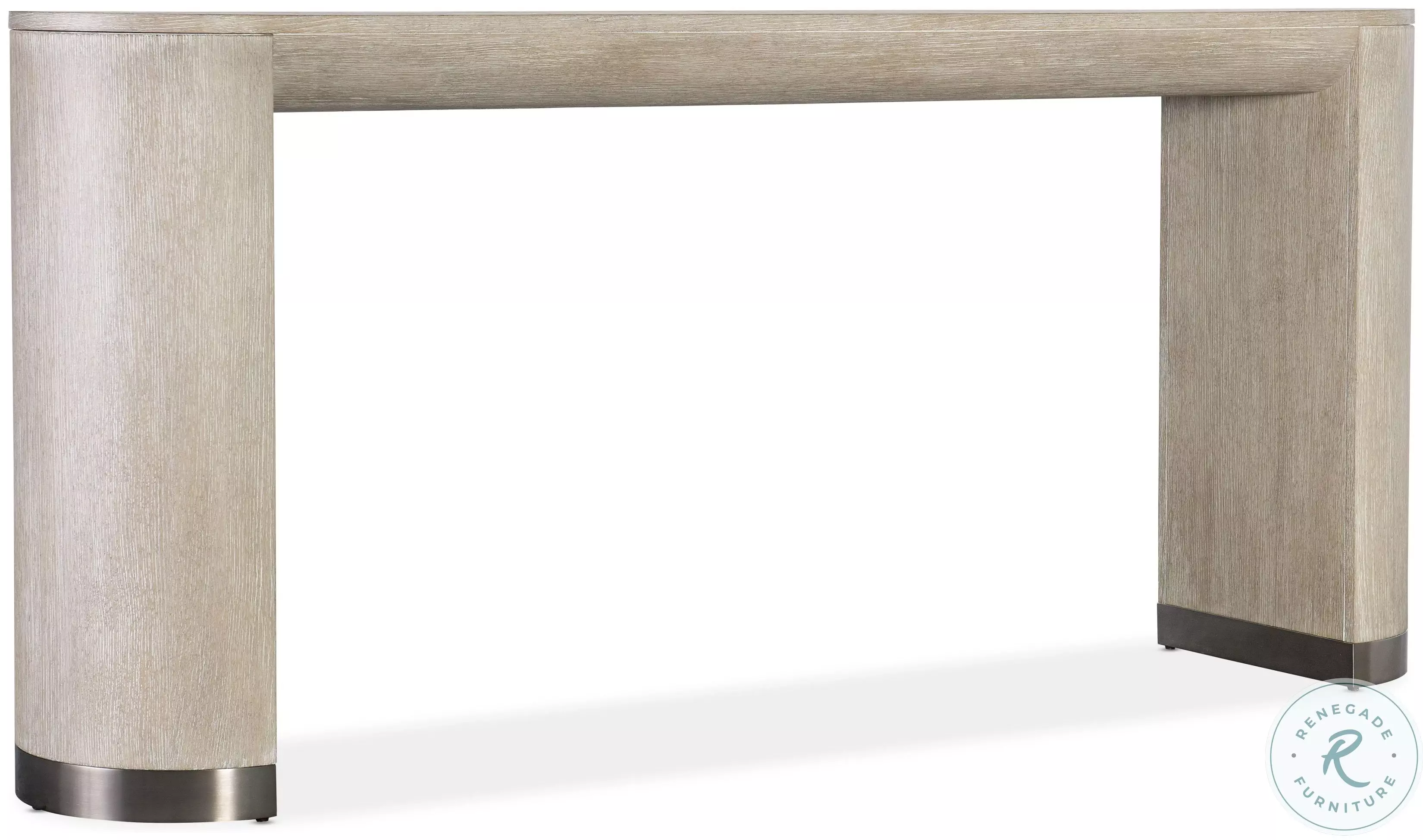 Modern Mood Light Brown Console Table From Hooker | Coleman Furniture